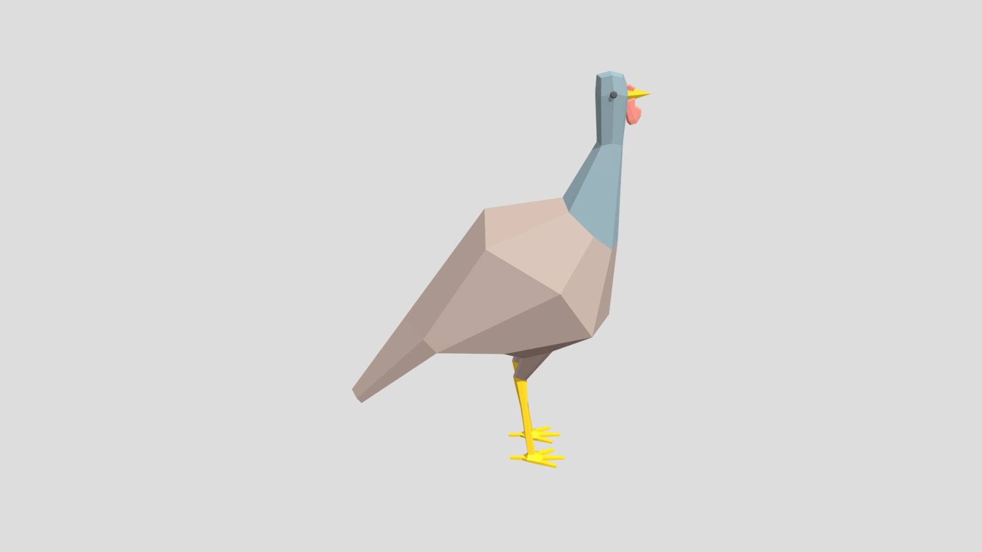 Turkey from Poly by Google - 3D model by IronEqual (@ie-niels) [6c361c3 ...