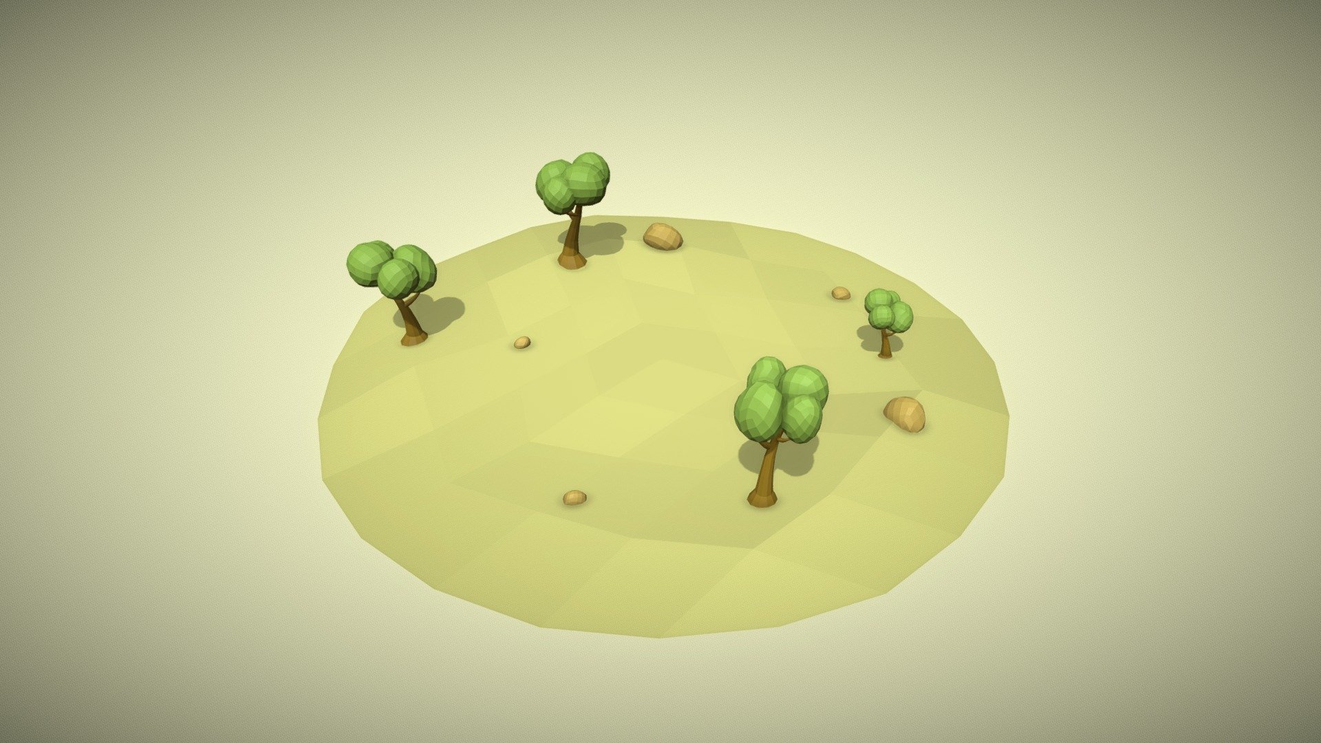 Low Poly Savanna Scene - Download Free 3D model by Bstew18 [6c37657 ...