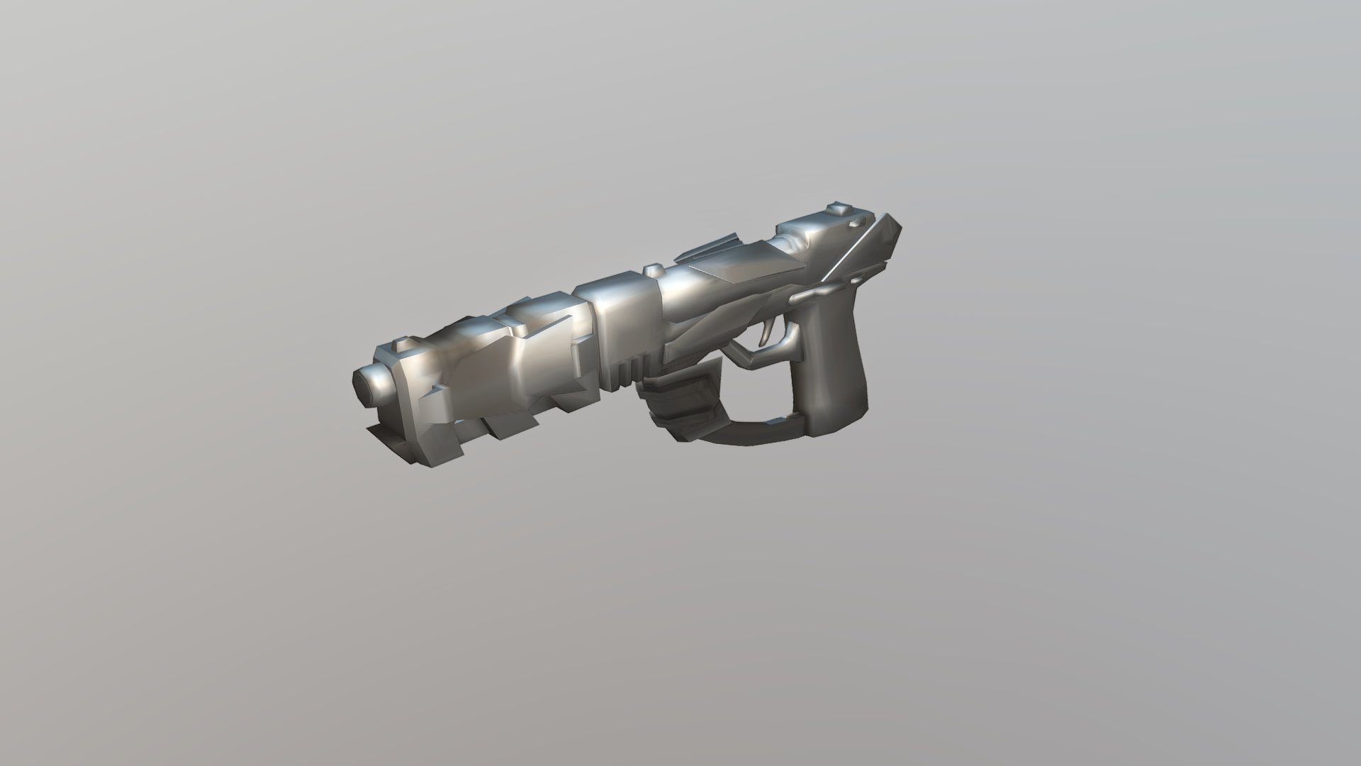 Futuristic Gun - 3D model by ArthurAltermatt [6c38150] - Sketchfab