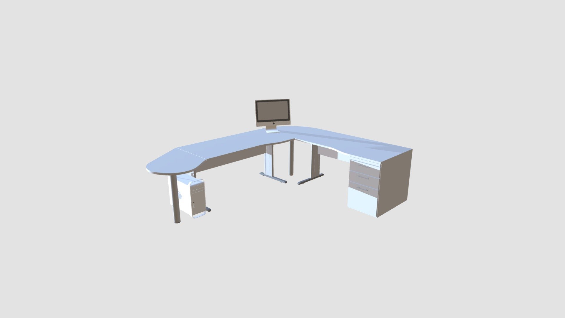 office desk - Buy Royalty Free 3D model by Evermotion [6c38d98 ...