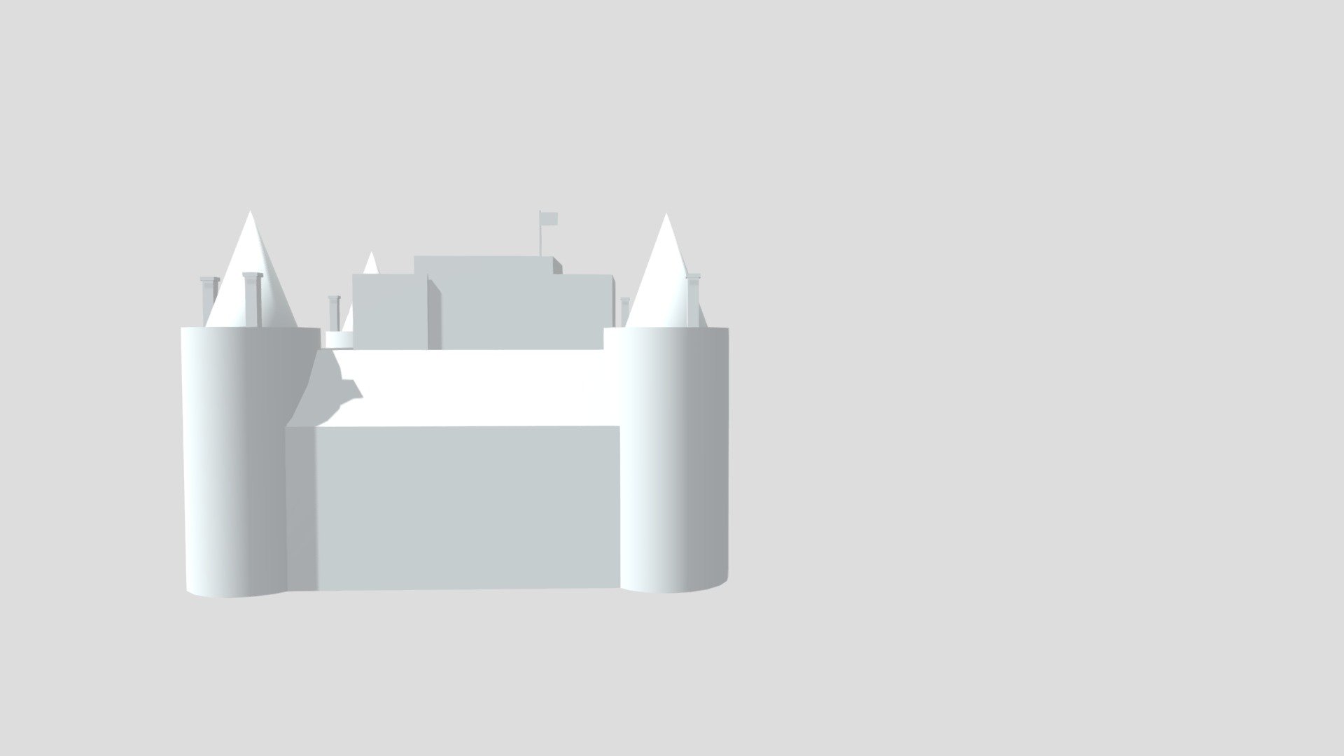 Environment Block Out: Inveraray Castle - Download Free 3D model by ...