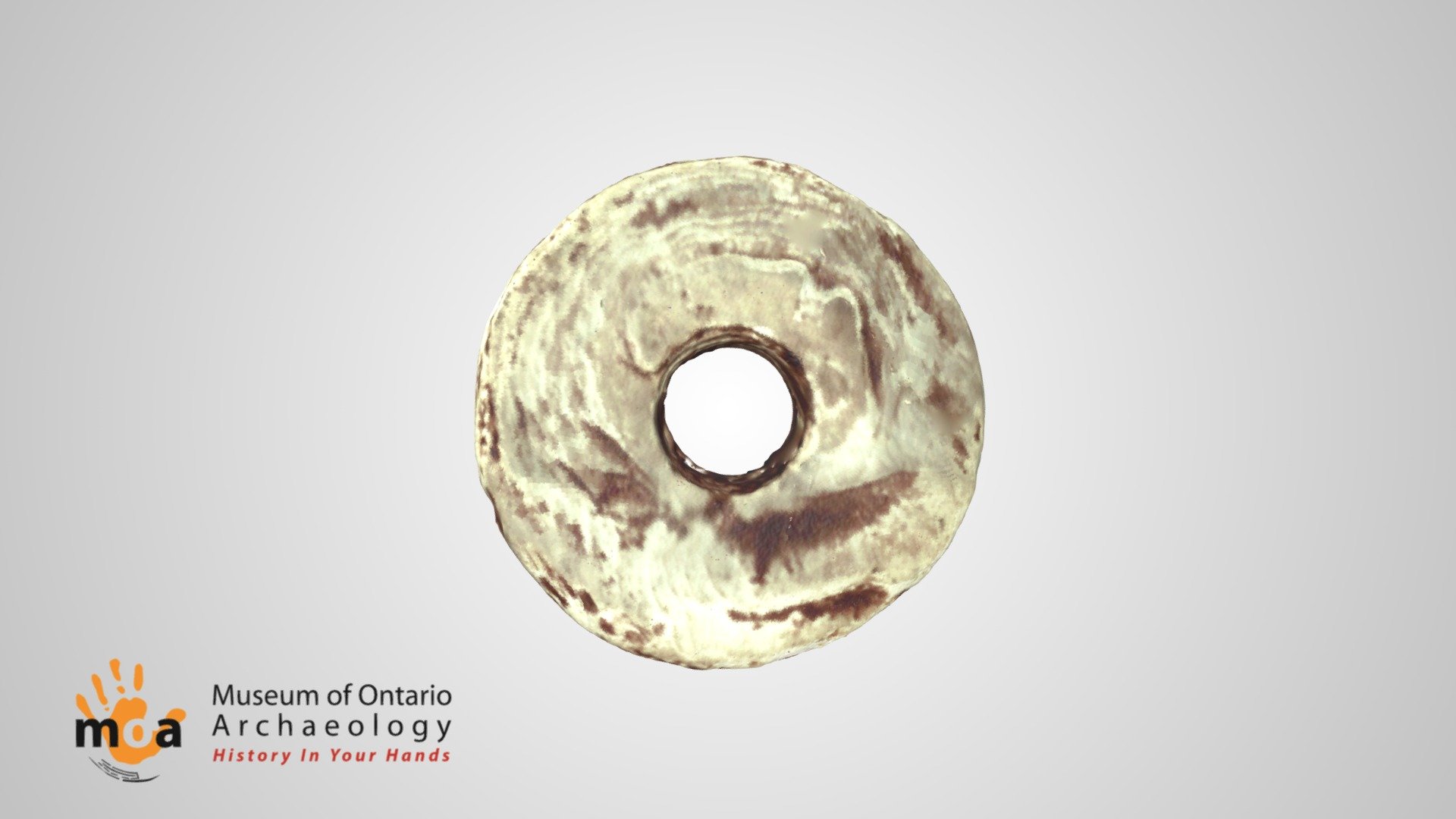 Marine Shell Discoidal Bead - 3D model by MuseOntArch [6c39913] - Sketchfab