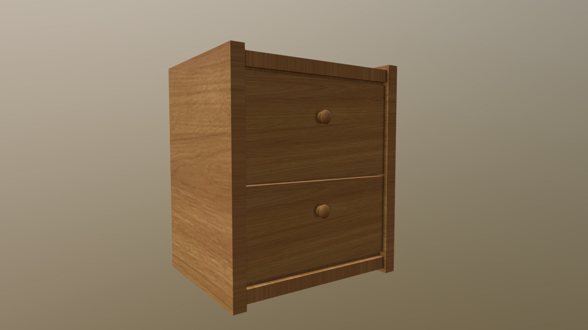 Bedside Drawers - 3D model by Ben (@HEDBNGR_UK) [6c3b2d9] - Sketchfab