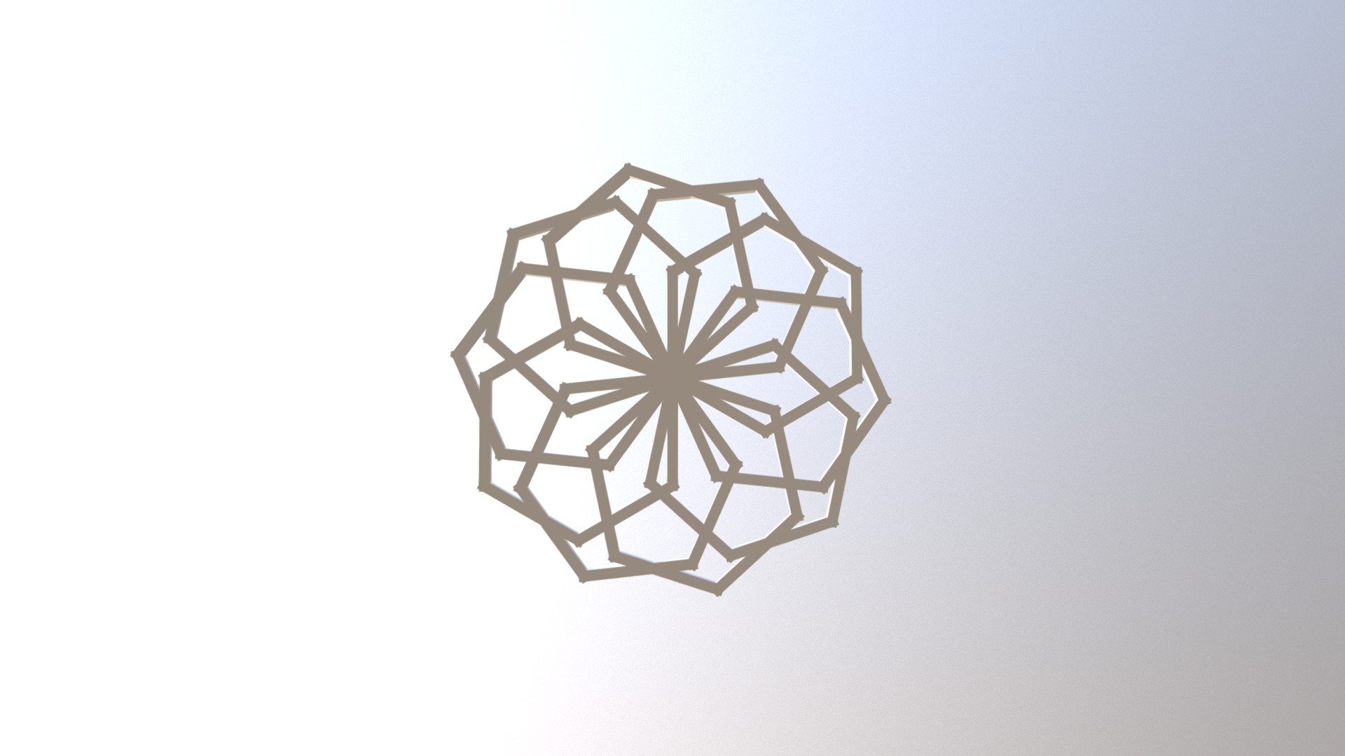 Composizione di esagoni regolari - 3D model by mairalisa66 [6c3b72b ...