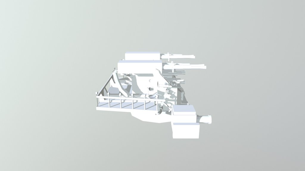 AA gun - A 3D model collection by cu_w - Sketchfab
