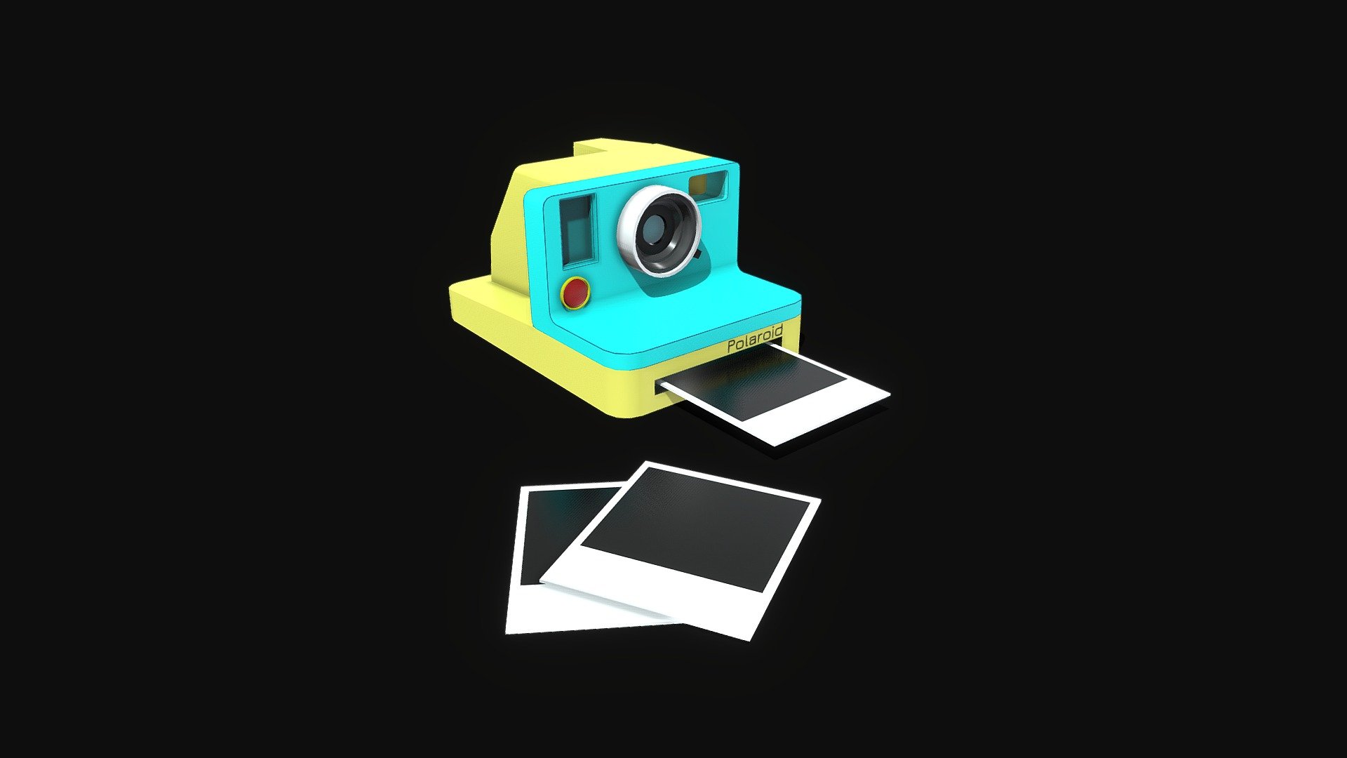 Polaroid Camera - Download Free 3D model by gozdemrl [6c3ccdd] - Sketchfab