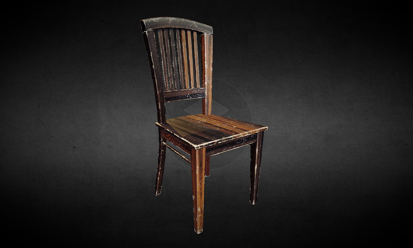 Old Chair - 3D model by JakubSmid [6c3d06c] - Sketchfab