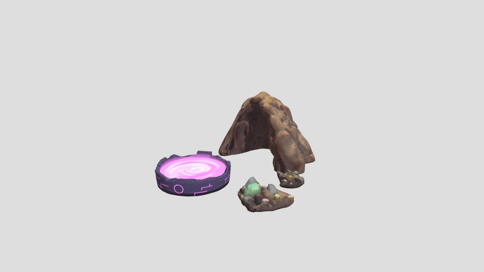 Mining Portal - Cosmic Exodus - 3D model by Velozozz [6c3d943] - Sketchfab