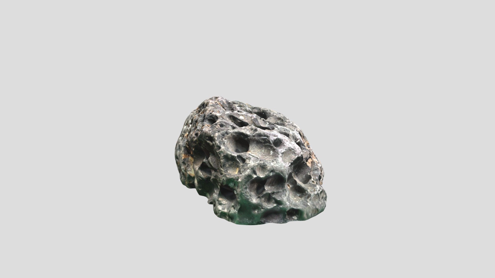 Rock - igneous / lava rock with lots of holes - Download Free 3D model ...