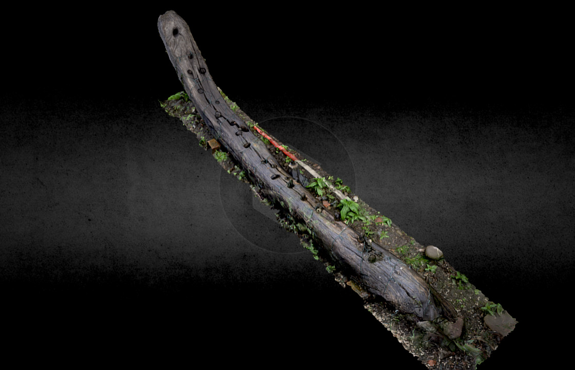 Wooden rib and trenails - 3D model by Glamorgan-Gwent Archaeological ...