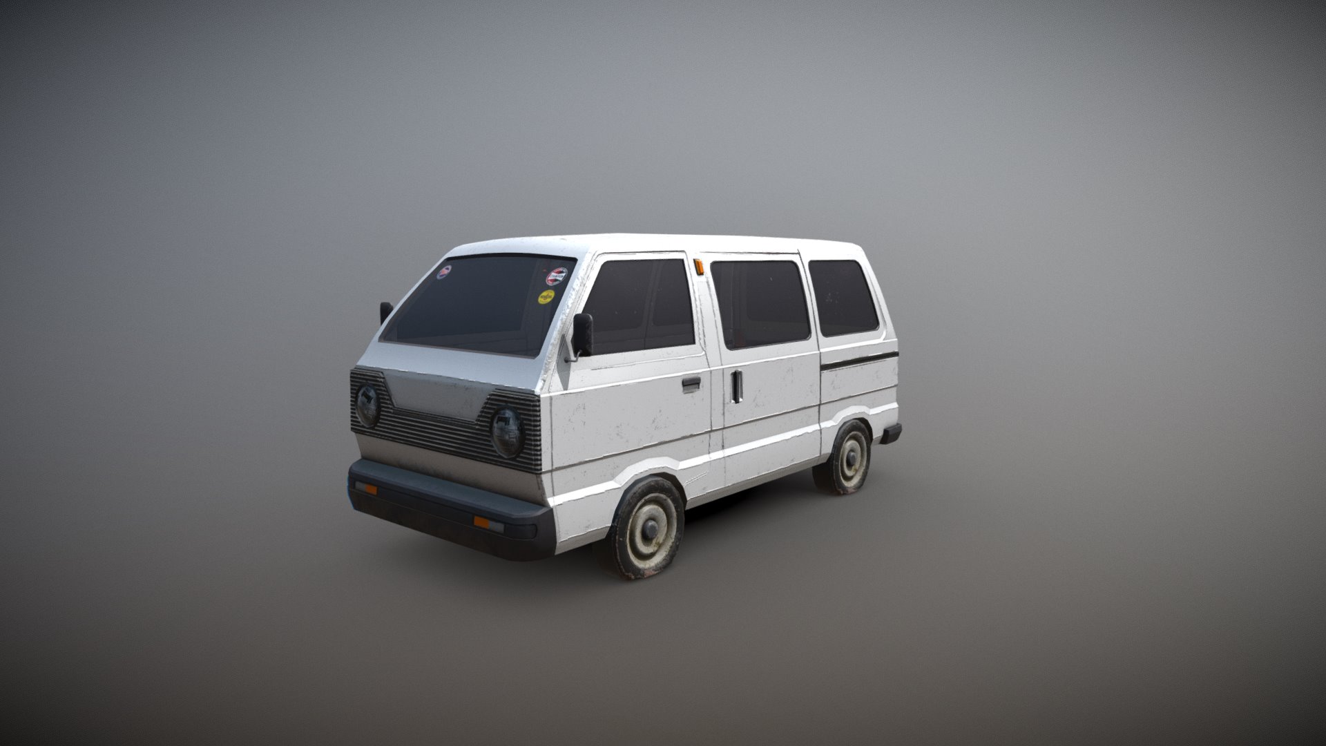 Van - 3D model by bhaskarnagendra [6c3dff6] - Sketchfab