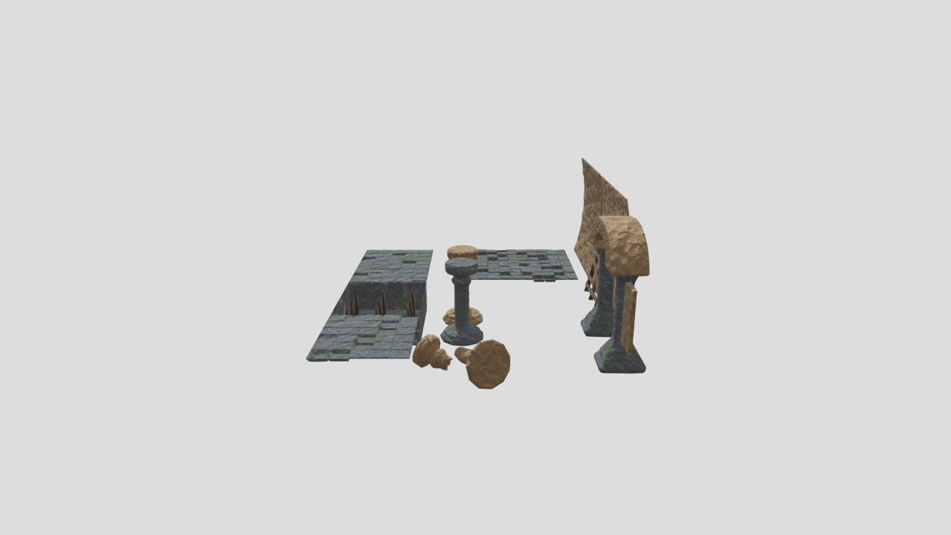 Modular Props - 3D model by erotakutiger [6c3e37a] - Sketchfab