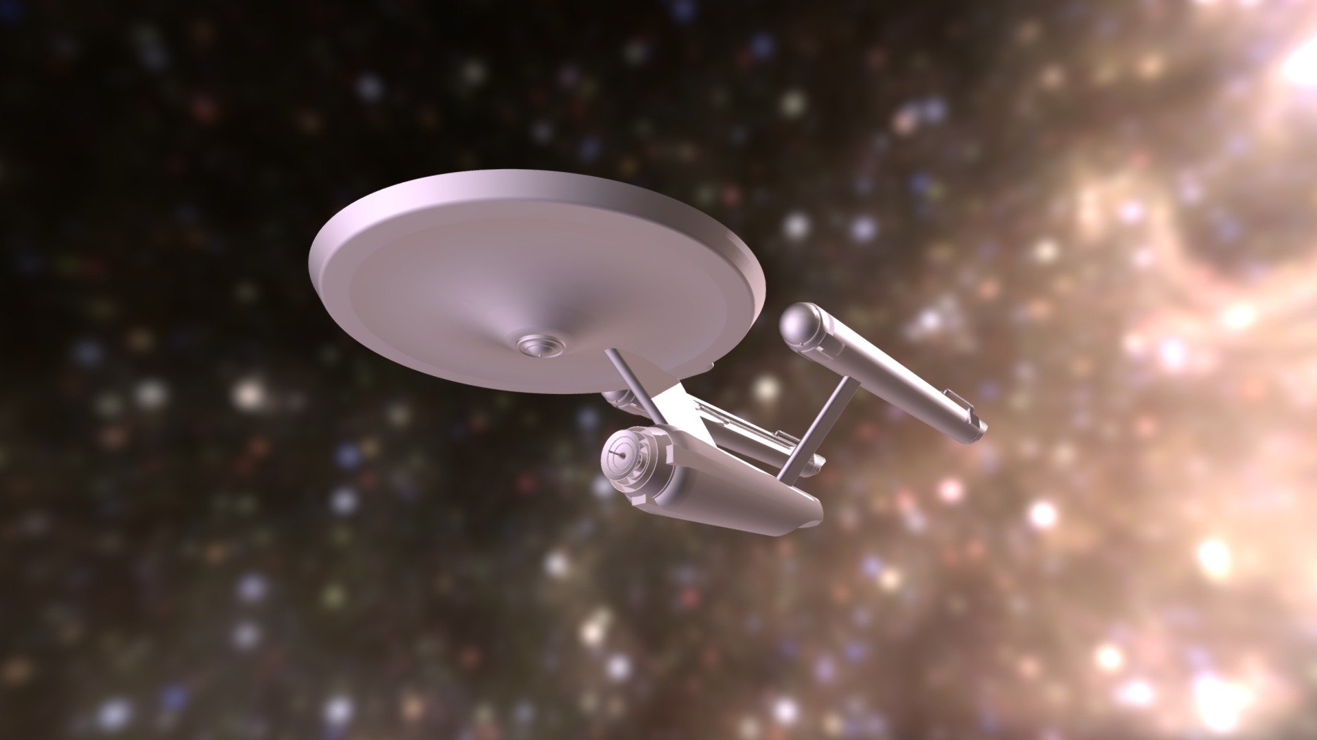 Enterprise TOS - 3D model by smorrisa [6c3e6a8] - Sketchfab