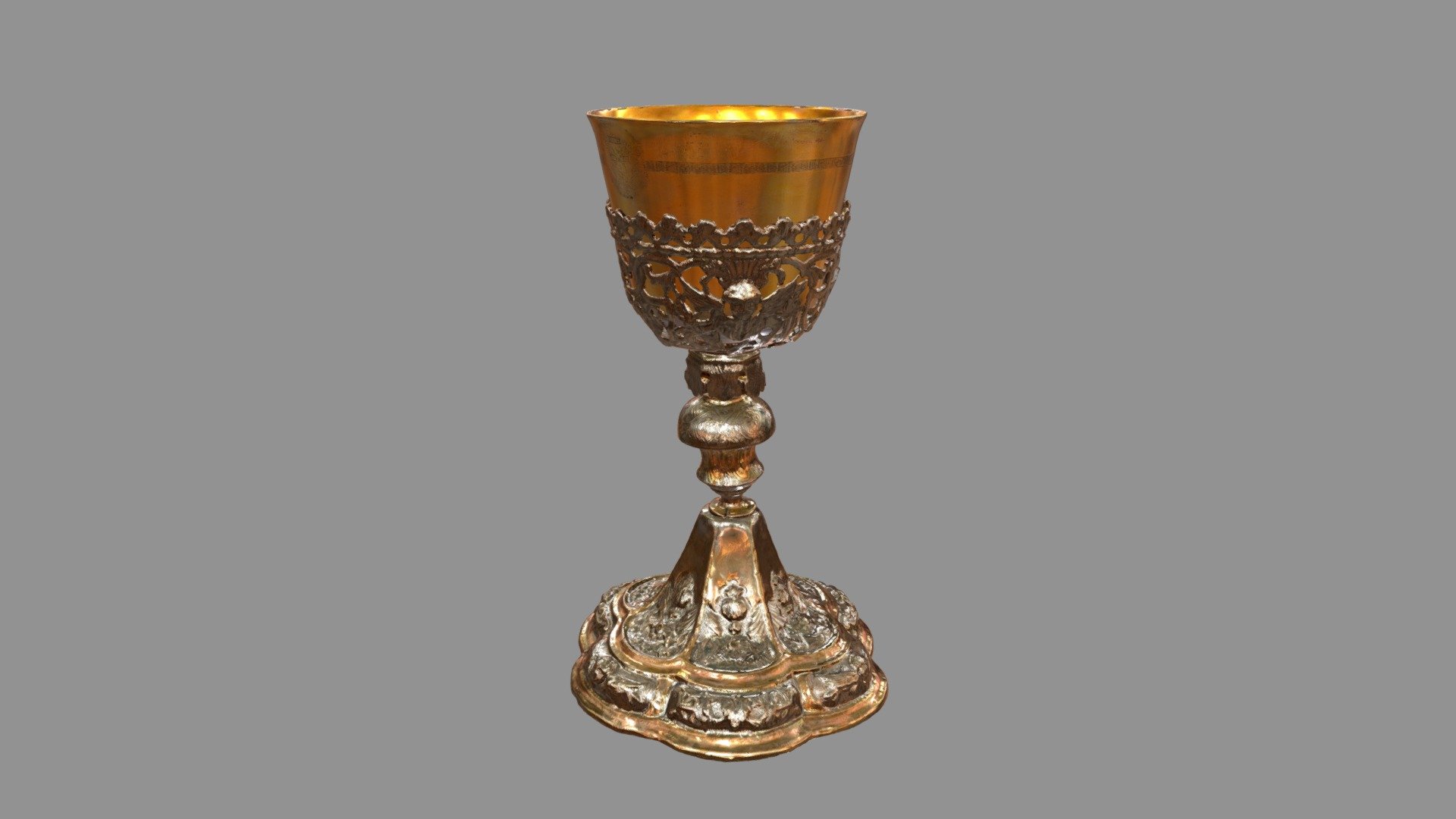 Chalice - 3D model by The Vasyl Krychevsky Poltava Local Lore Museum ...
