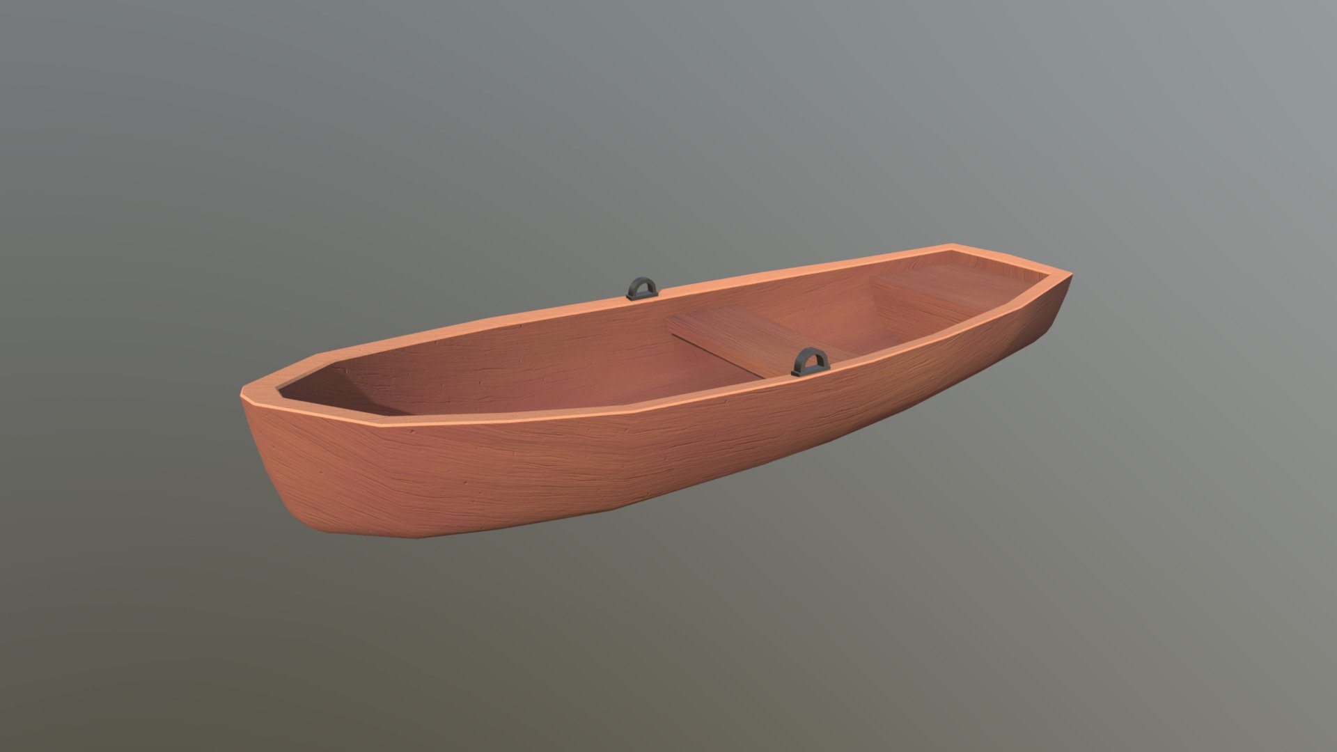 Simple stylized cartoony rowboat - 3D model by Art-Teeves [6c4038d ...
