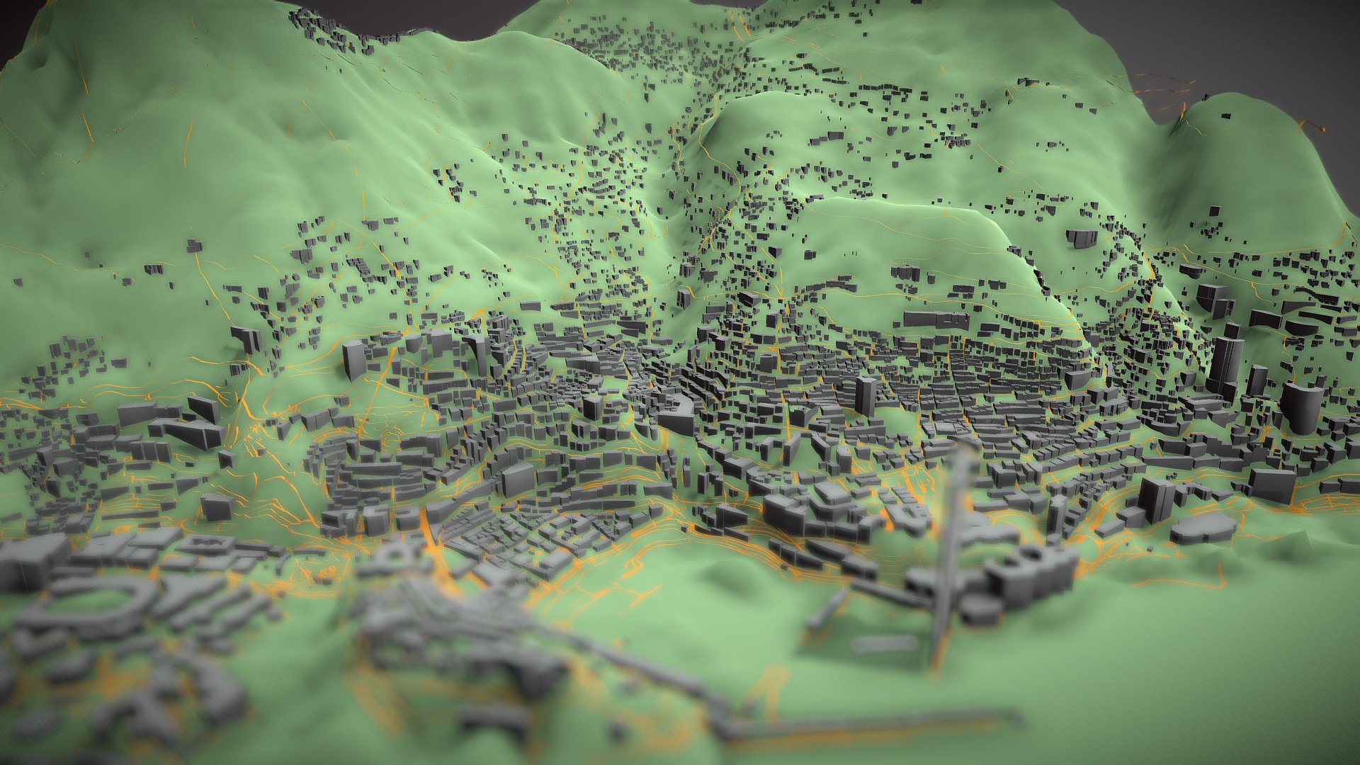 Monaco, OSM, Terrain - Download Free 3D model by Xavier Fischer ...
