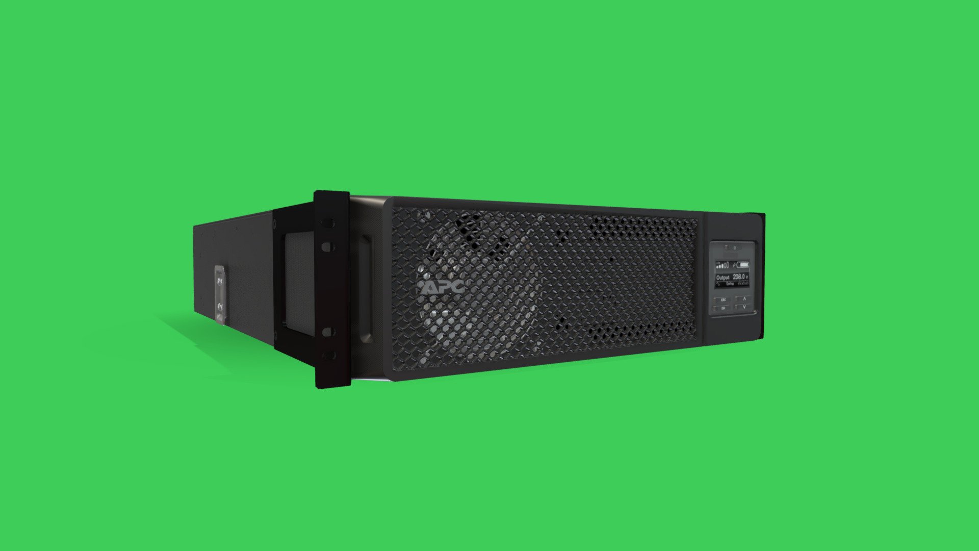 APC Smart-UPS On-Line, SRT 5 kVA 208V 3U - 3D model by Schneider ...