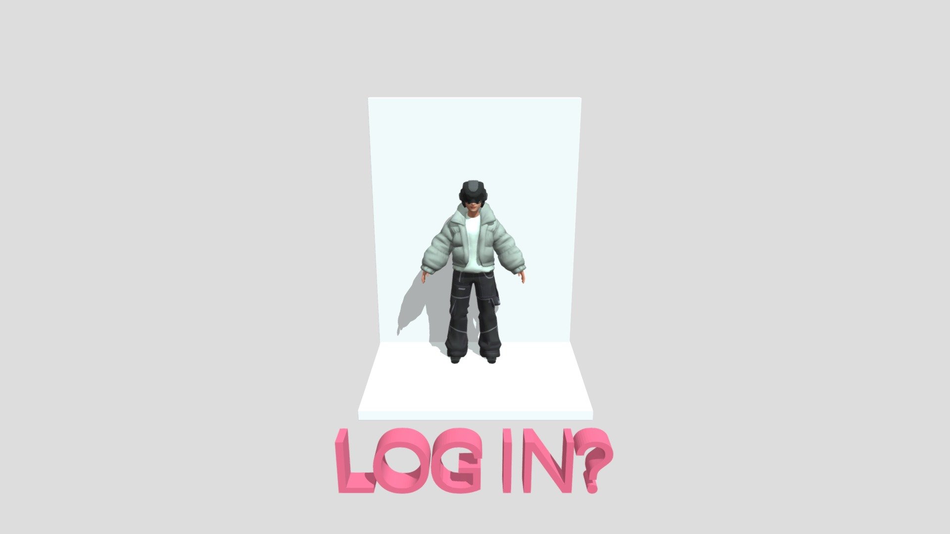 Cyberpunk Login OBJ - 3D model by zhilie2003 [6c43b04] - Sketchfab