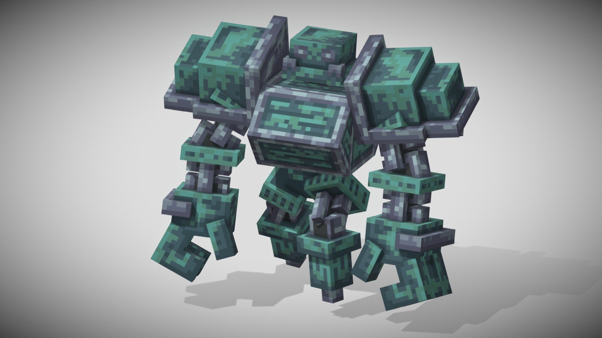 Revised Steampunk Golem - 3D model by seancreatif1 [6c4664e] - Sketchfab
