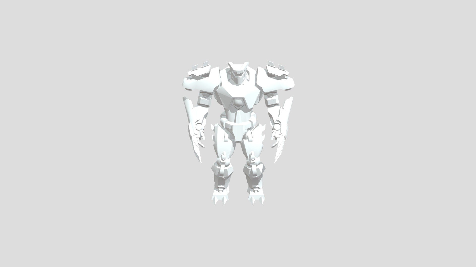 High Poly Hero Robot Rigged and Textured - 3D model by WaqarLiaqat ...