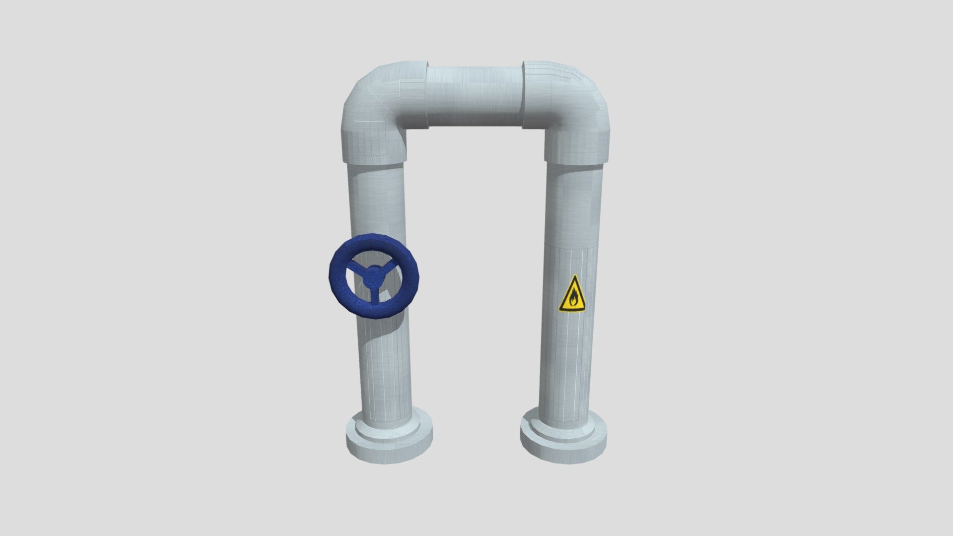Flame Pipe - Download Free 3D model by SamKenny [6c489cd] - Sketchfab