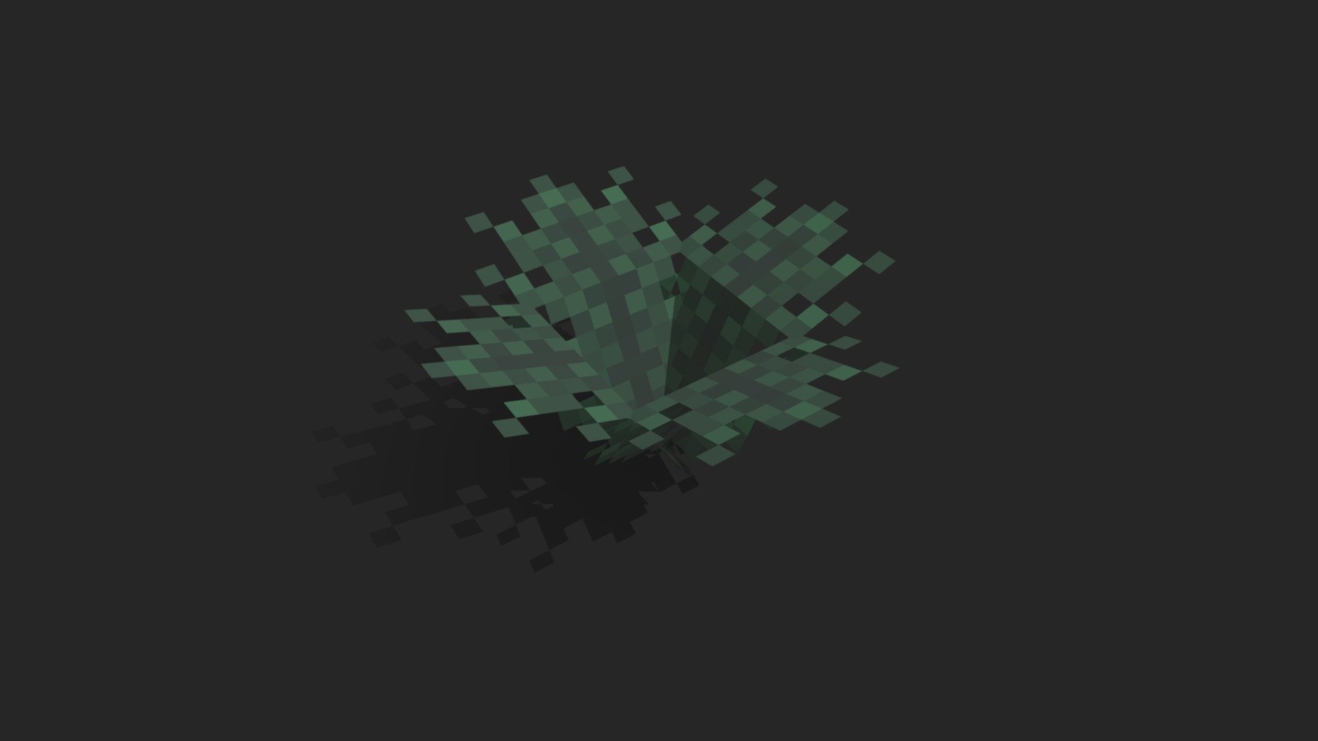 decorative fern | minecraft - 3D model by whales0ng [6c48e94] - Sketchfab