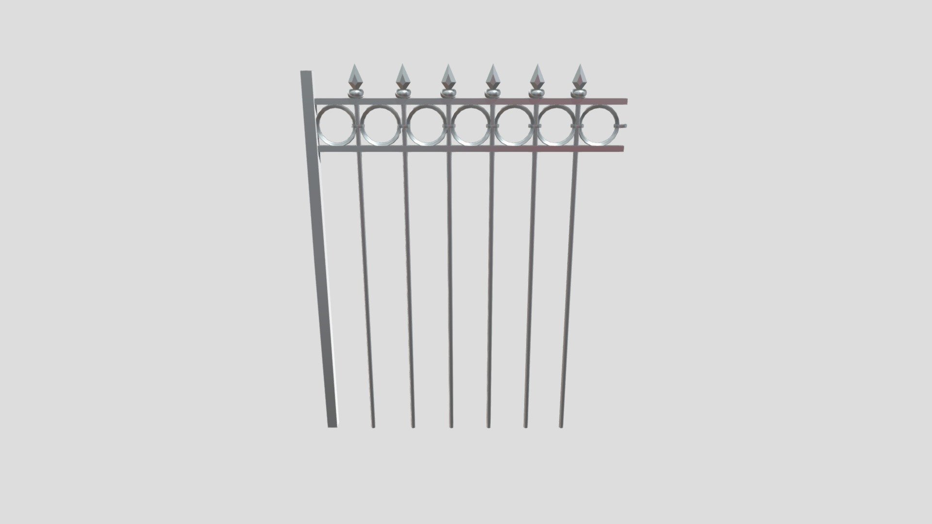 City17_Fence_Asset - 3D model by TristanKoning [6c4a0c5] - Sketchfab