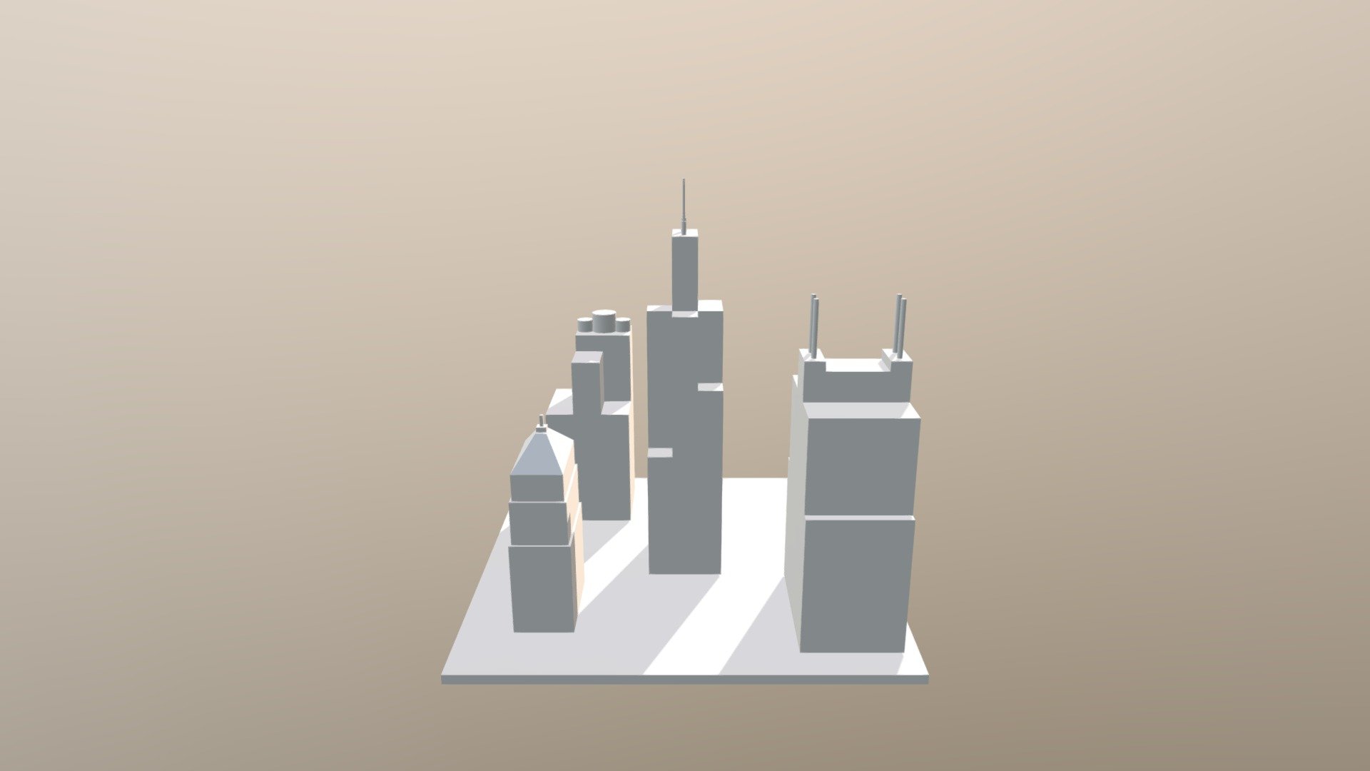 Sears Tower - 3D model by zmenzie [6c4b662] - Sketchfab