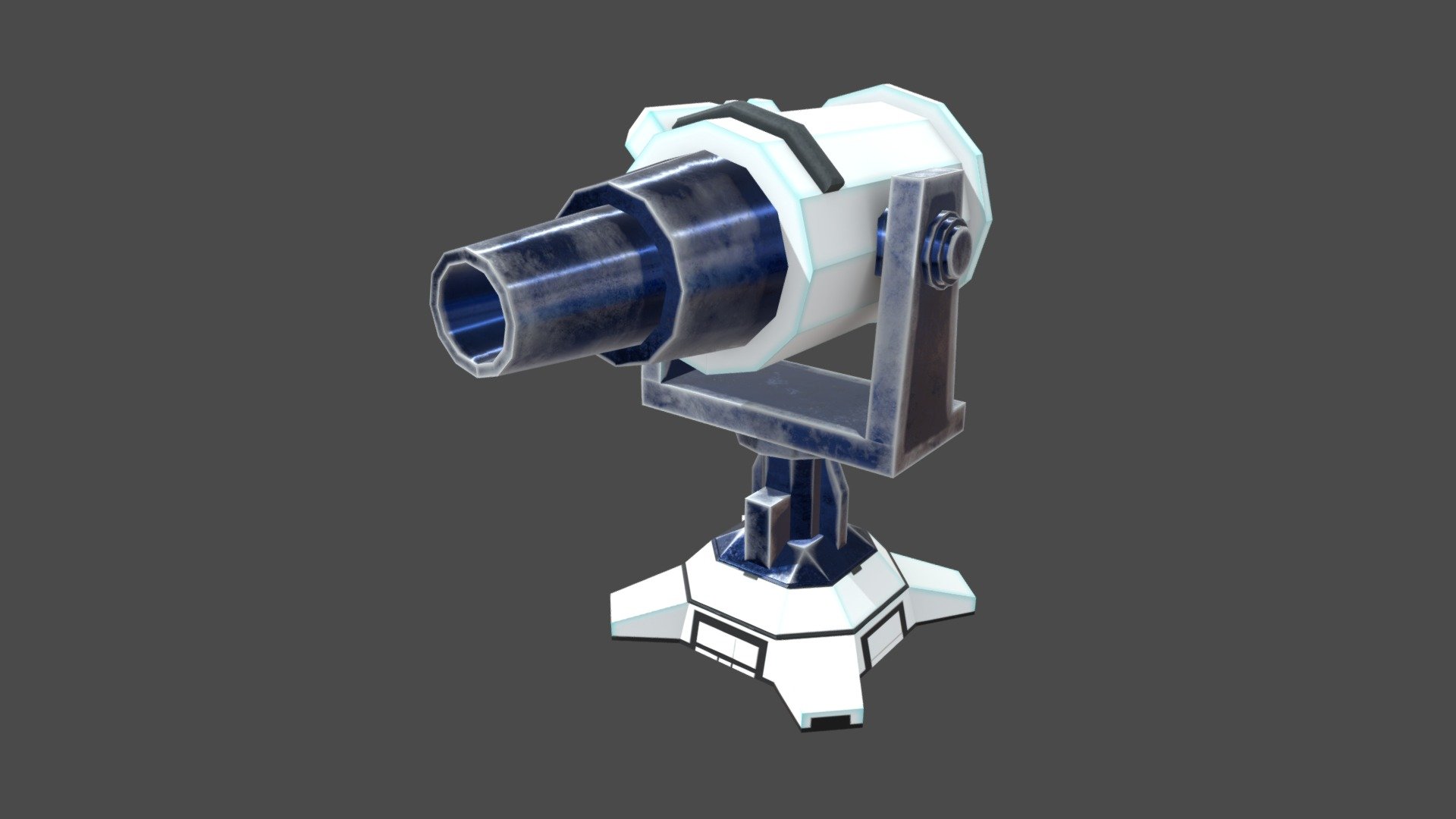 Turret - 3D model by jpratt [6c4b9c2] - Sketchfab