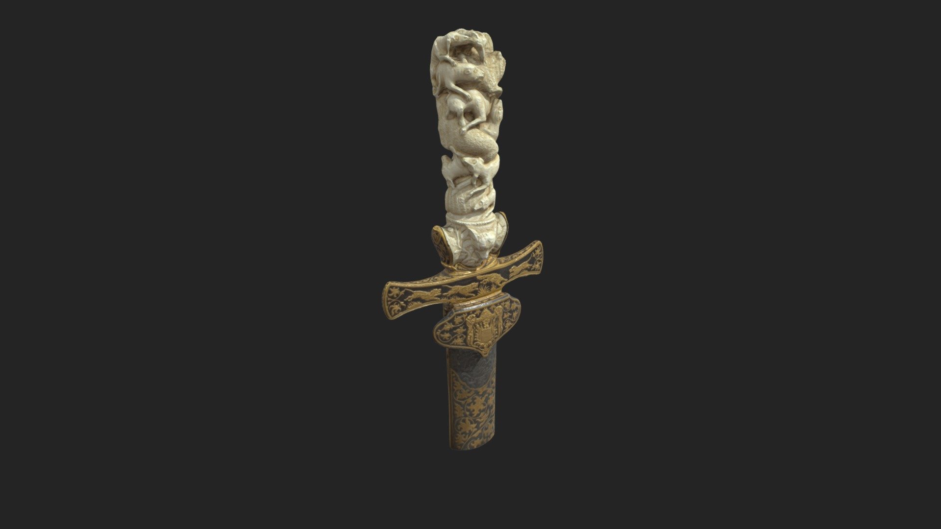 Sowrd handel - 3D model by 5dVR (@5d-VR) [6c4bc8b] - Sketchfab