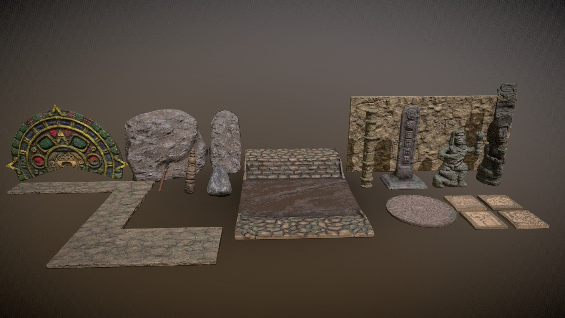 Assets for Cave Environment project - Buy Royalty Free 3D model by ...
