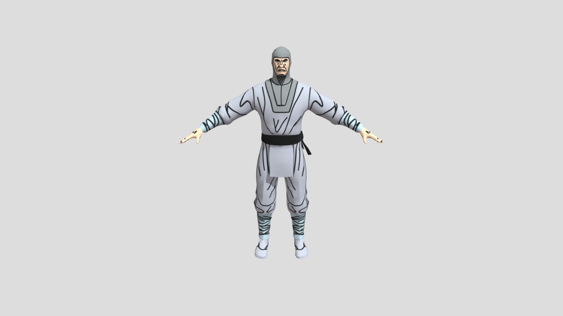 Raiden cartoon - 3D model by bro.platon [6c4d460] - Sketchfab