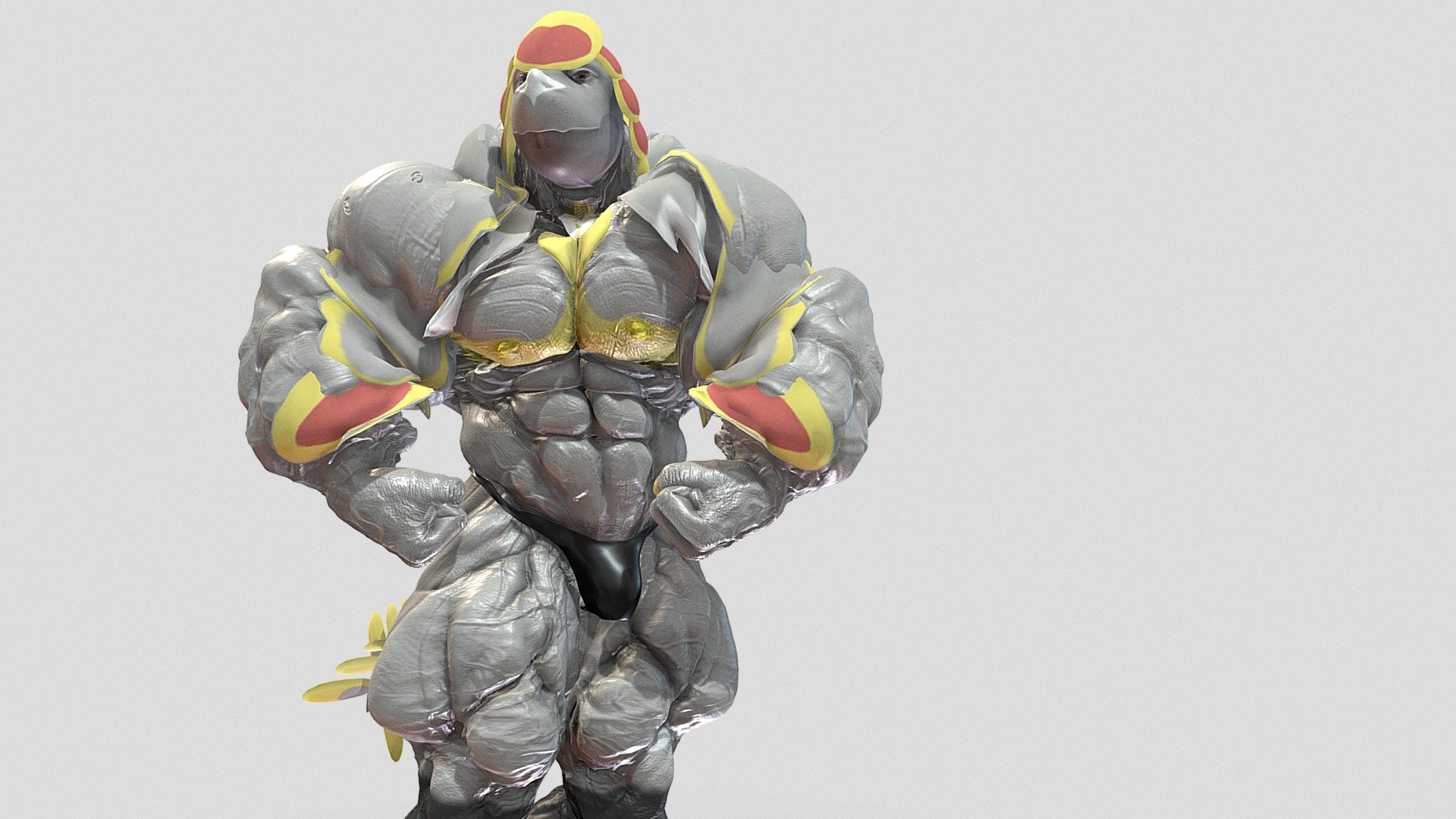 Kommo-o HD - 3D model by 9964aeedbece44f5b69fe075968a88 [6c4e7bf ...