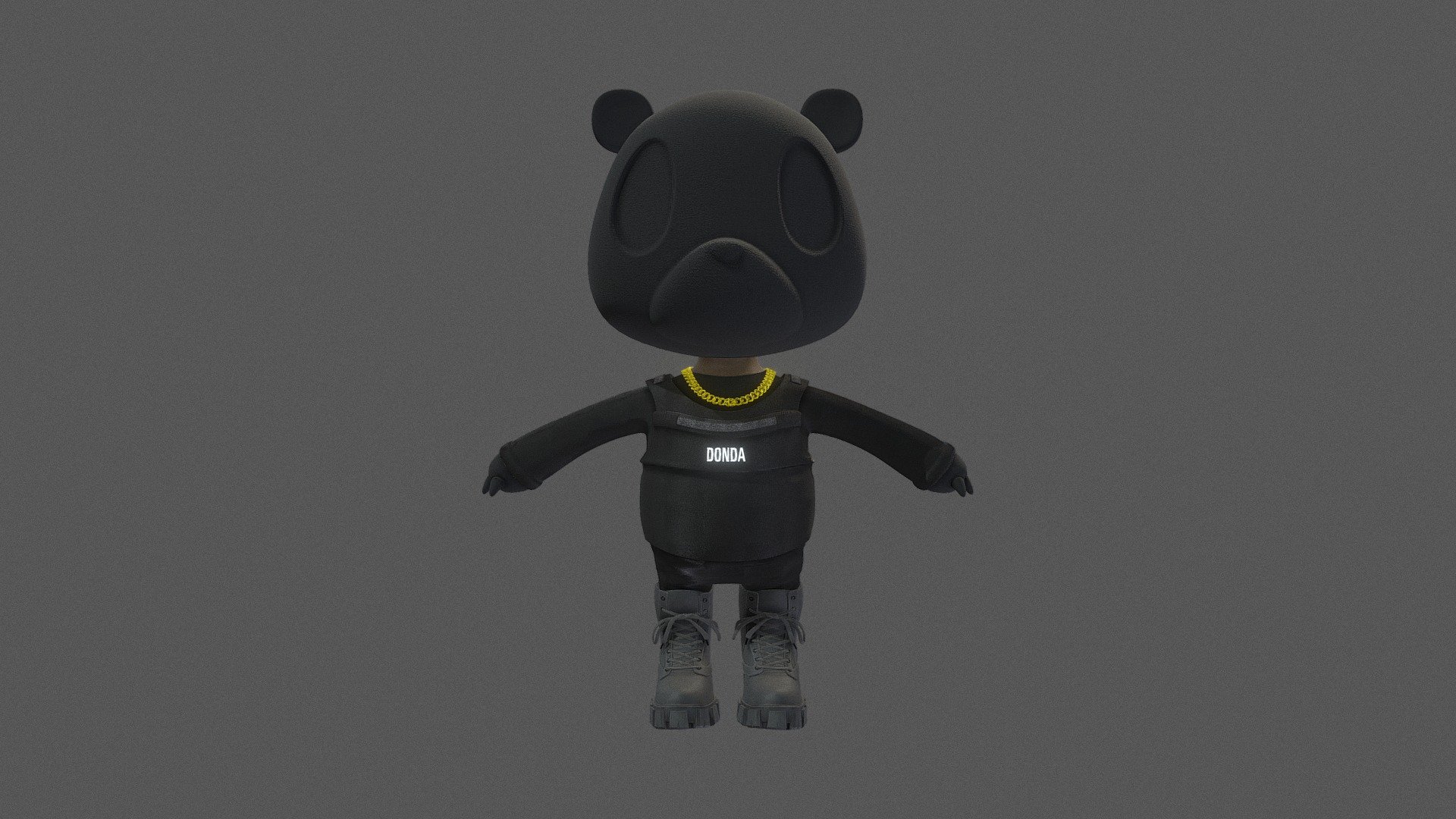 Donda Dropout Bear - Buy Royalty Free 3D model by Yezzos [6c4e9bf ...