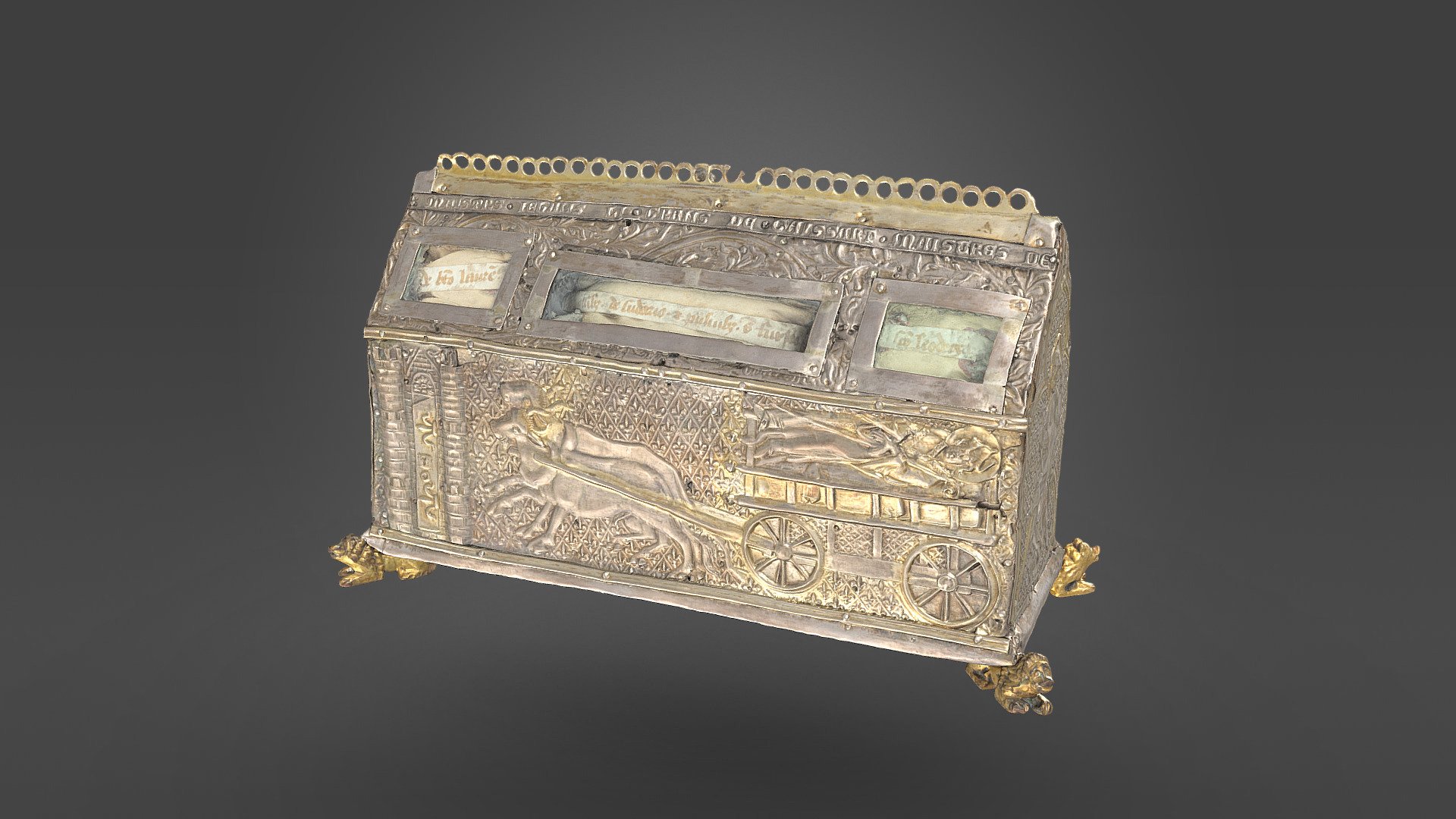 Châsse reliquaire de Saint Fursy - 3D model by Summum 3D (@summum ...