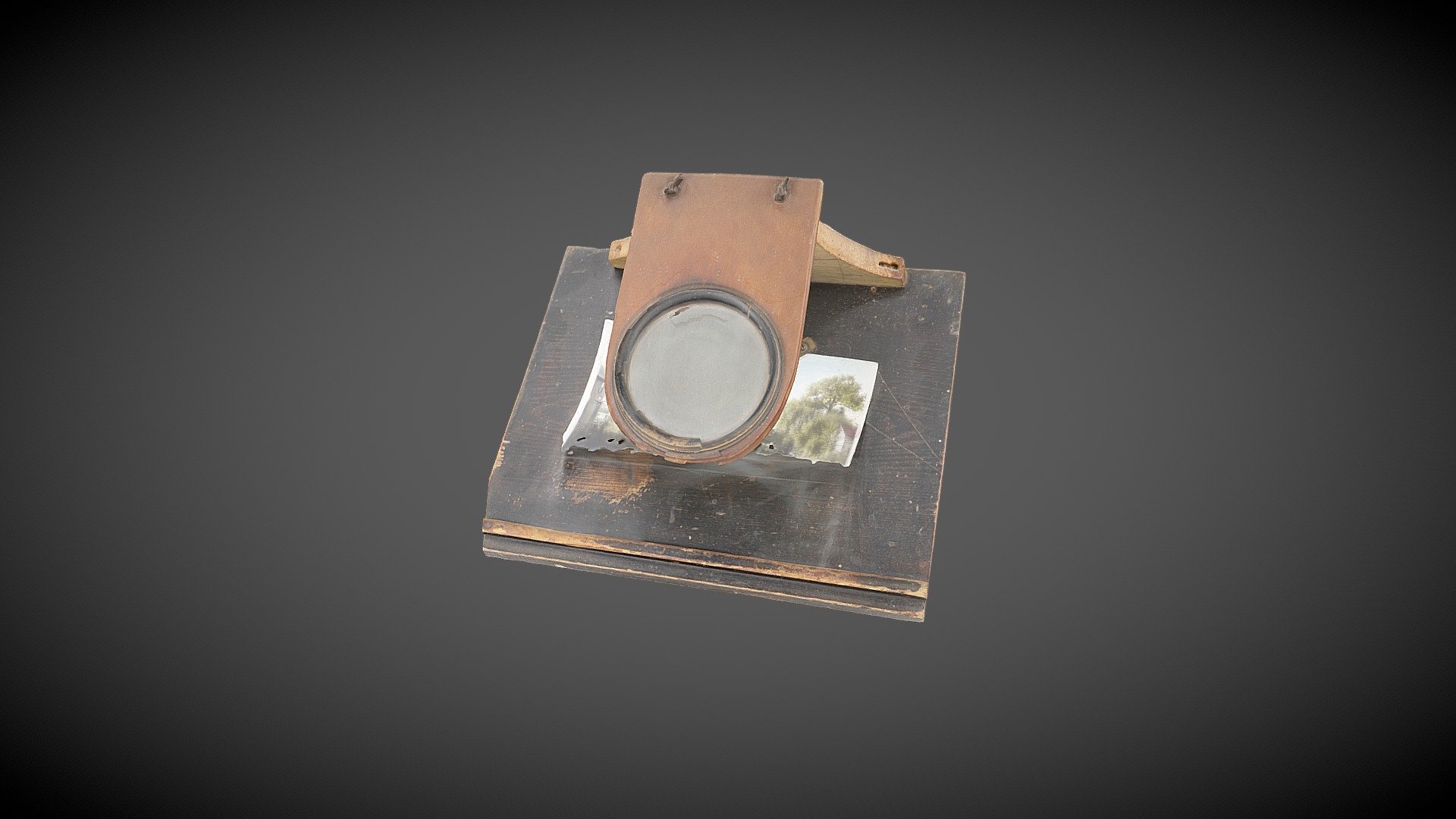 Table à retouche ancienne - 3D model by Images Drone Haute Précision ...