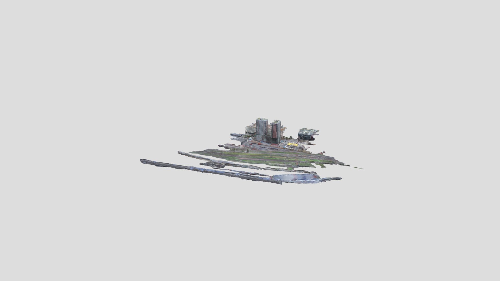 Turm Simplified 3d Mesh - 3D model by Adrianusch [6c4f606] - Sketchfab