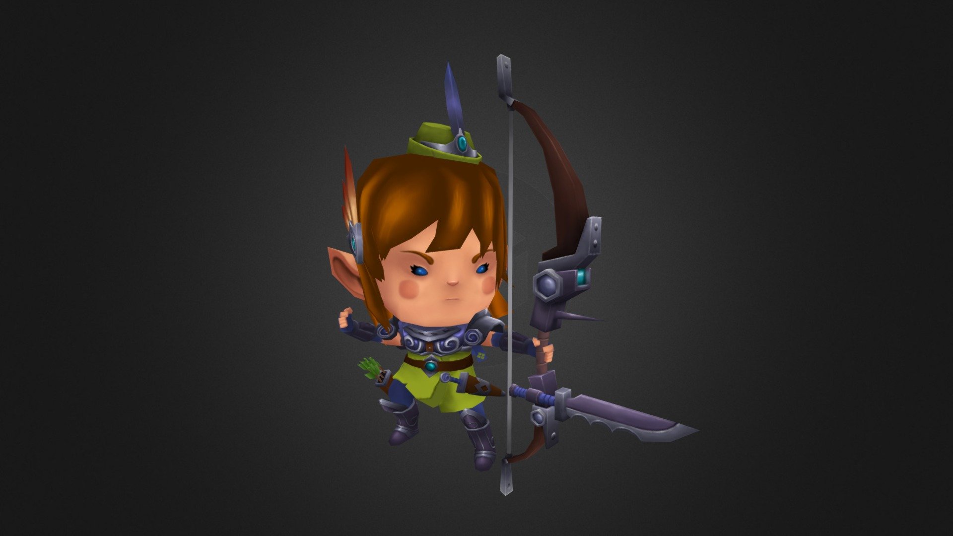 Archer - 3D model by NickTillman [6c4fae9] - Sketchfab