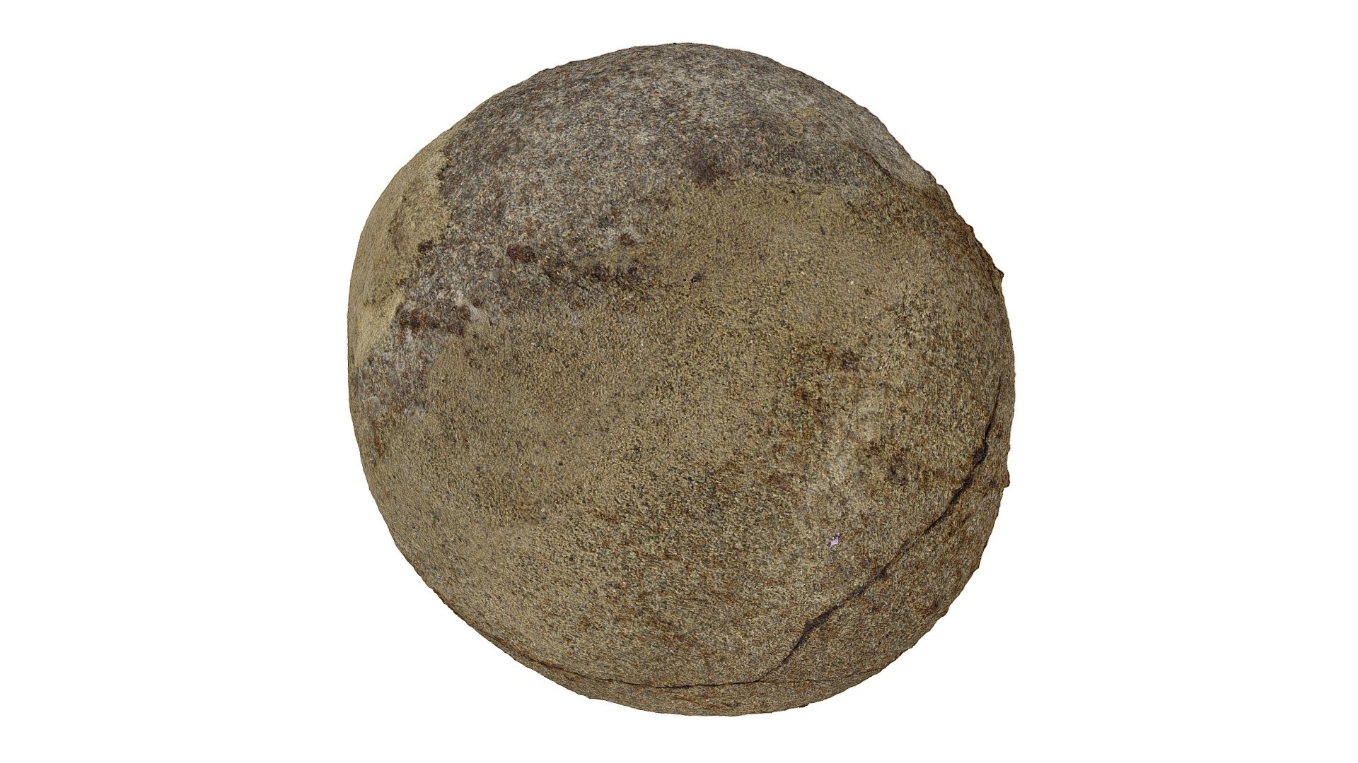 spherical sandstone concretion - Download Free 3D model by ...