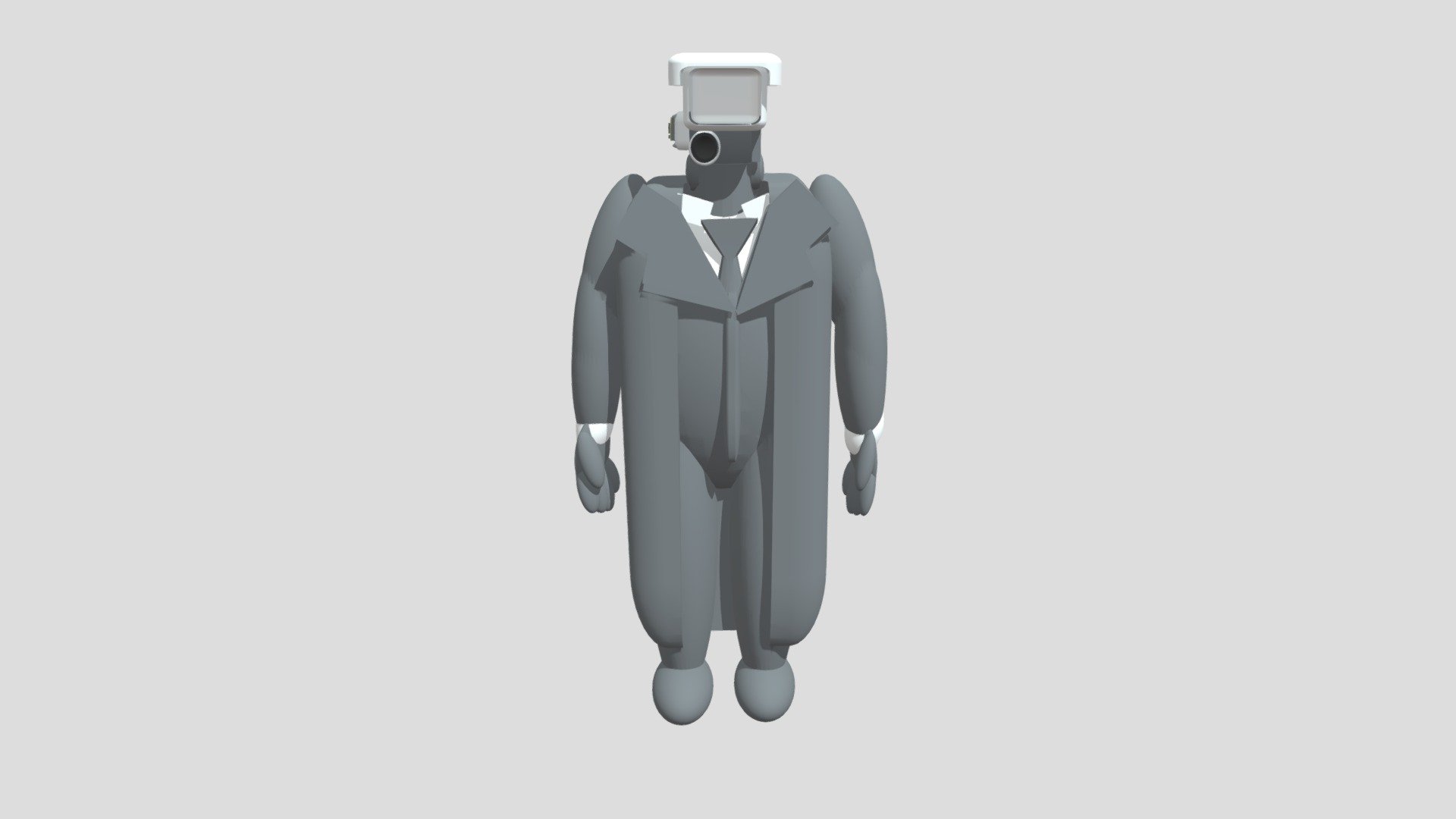 Cameraman - Download Free 3D model by Gl!tchy G0d (@Gl1tchyGodYT ...