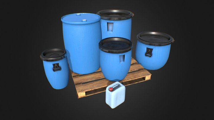 Gallon 3D models - Sketchfab