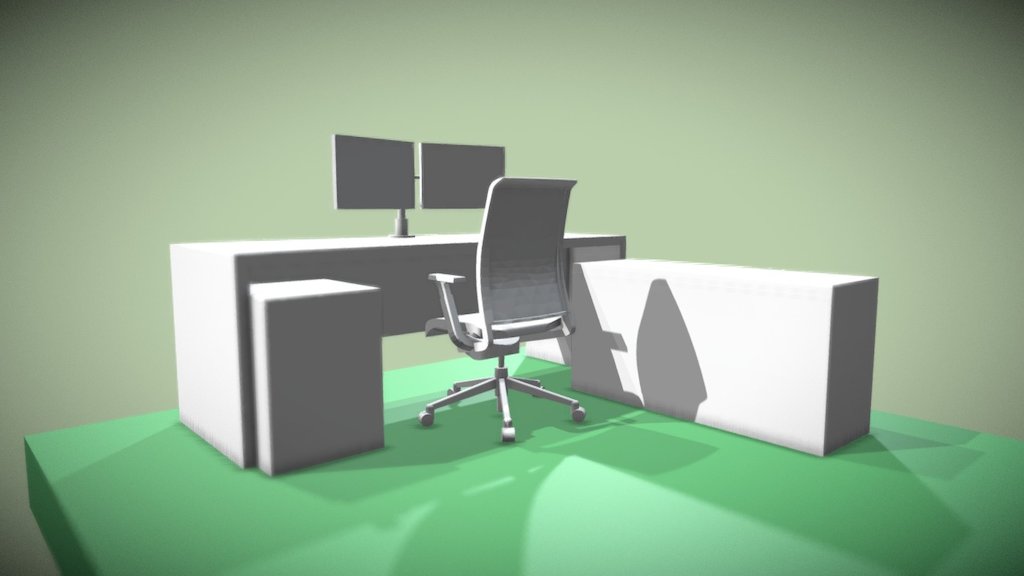 EXECUTIVE ADMIN - 3D model by M Moser Associates (@PT72) [6c59358 ...
