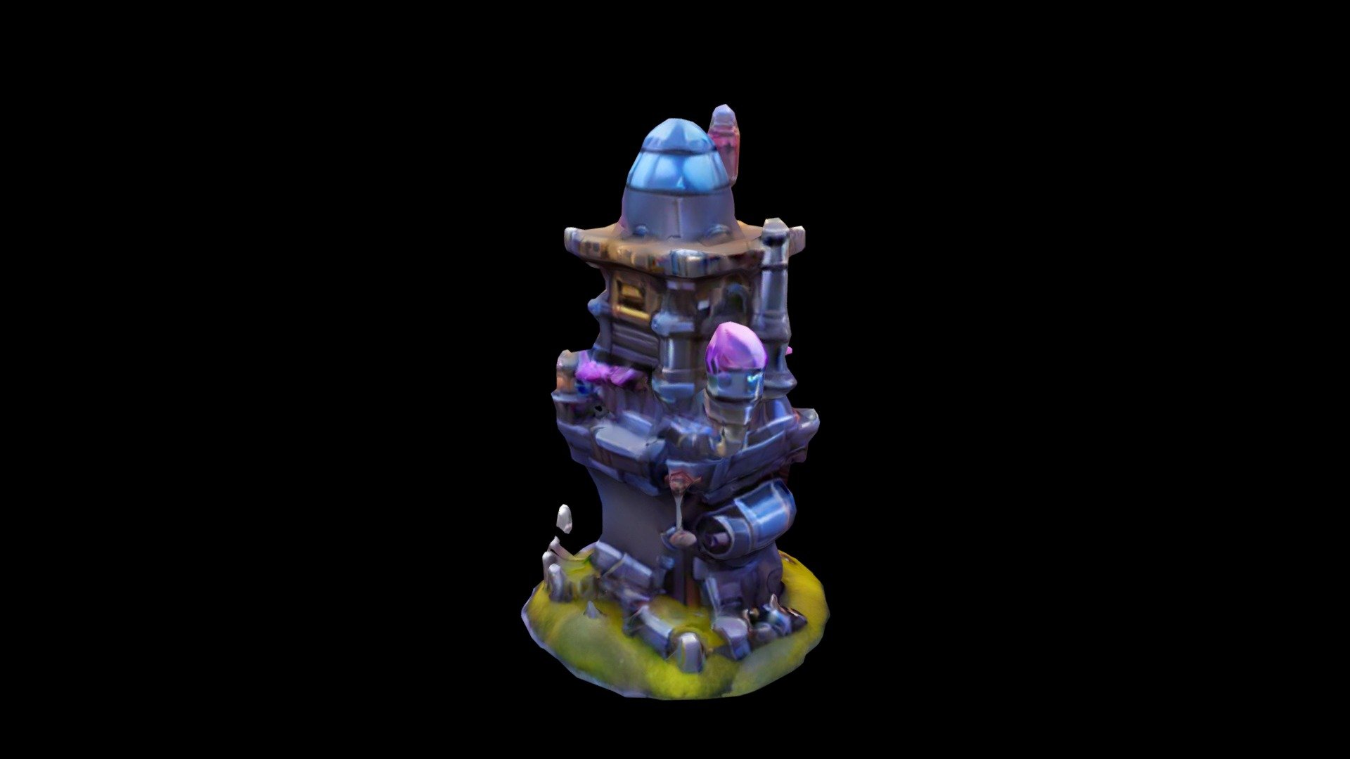 Tower Fall RTS building 009c25cf-6e11-41c7-bcfb- - Download Free 3D ...