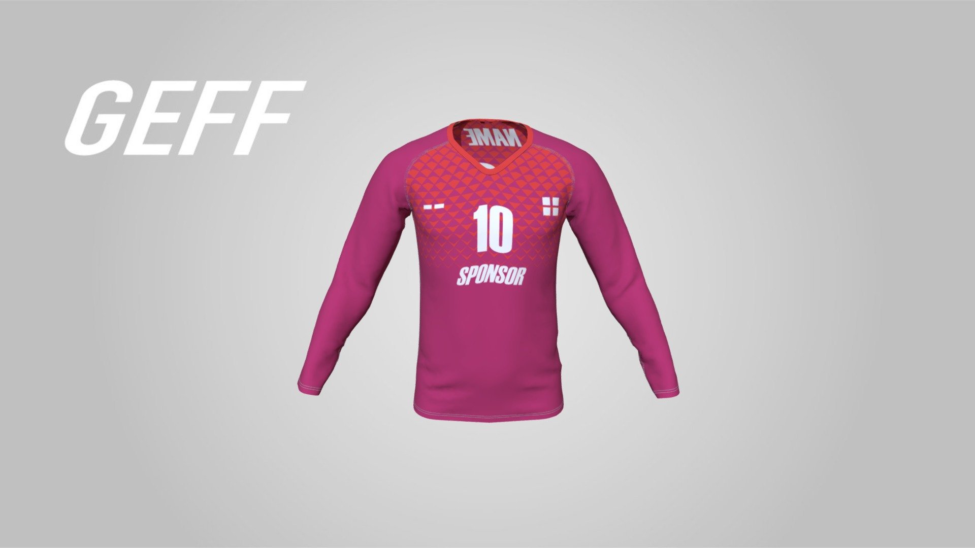 GEFF BETA COLLECTION LONG SLEEVE - 3D model by GEFF SPORT (@geffsport ...