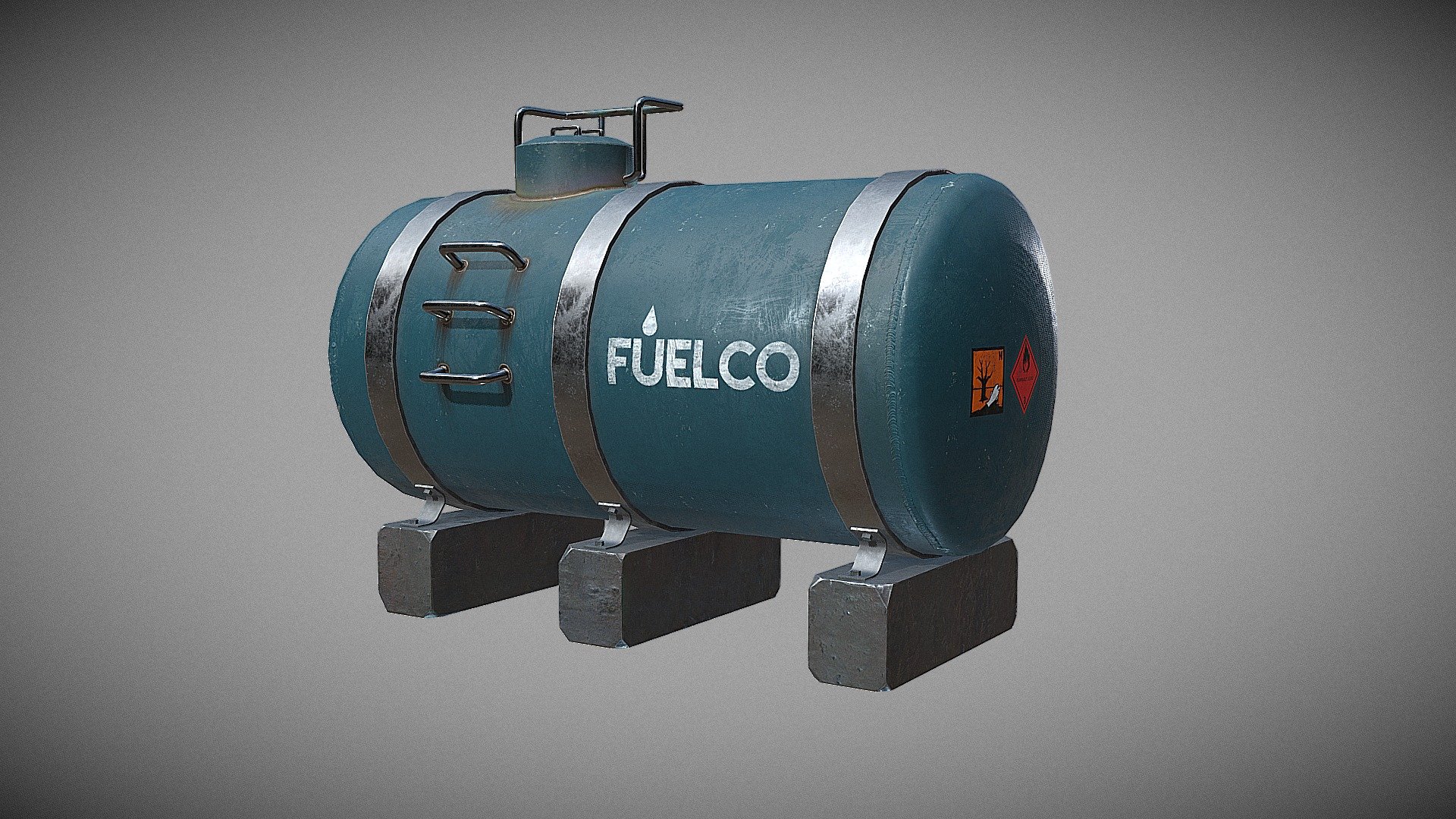 fuel container - 3D model by wilsz95 [6c5acb9] - Sketchfab