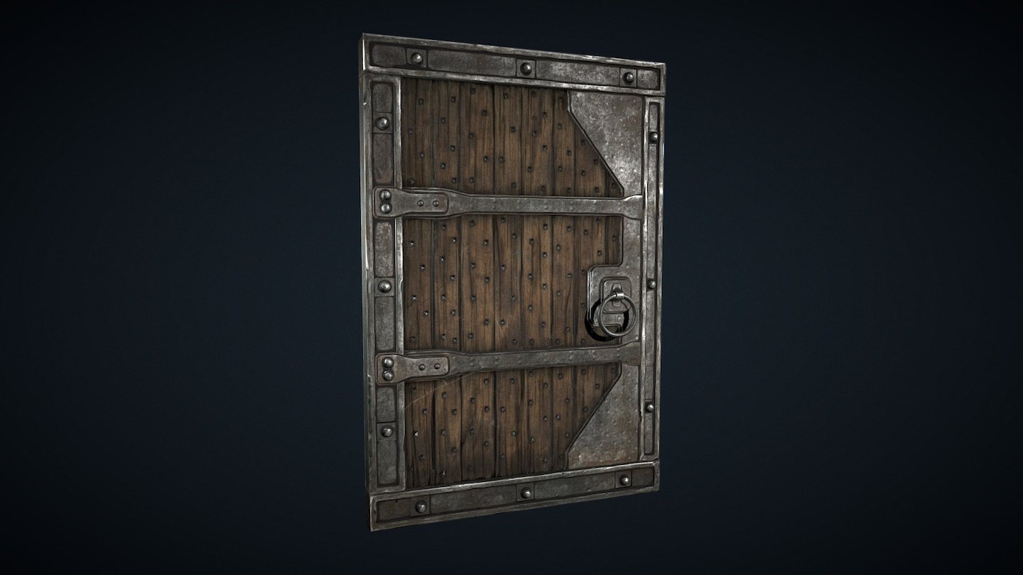 Gears of War Art Style Door - 3D model by Gillie159 [6c5b1f2] - Sketchfab