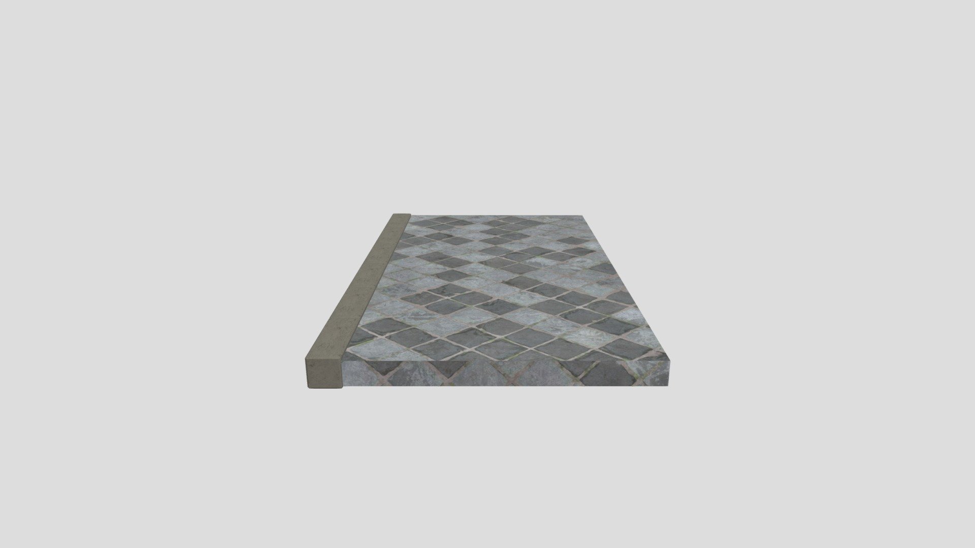 Sidewalk (Final) - 3D model by Zak_Anderson [6c5c8c2] - Sketchfab