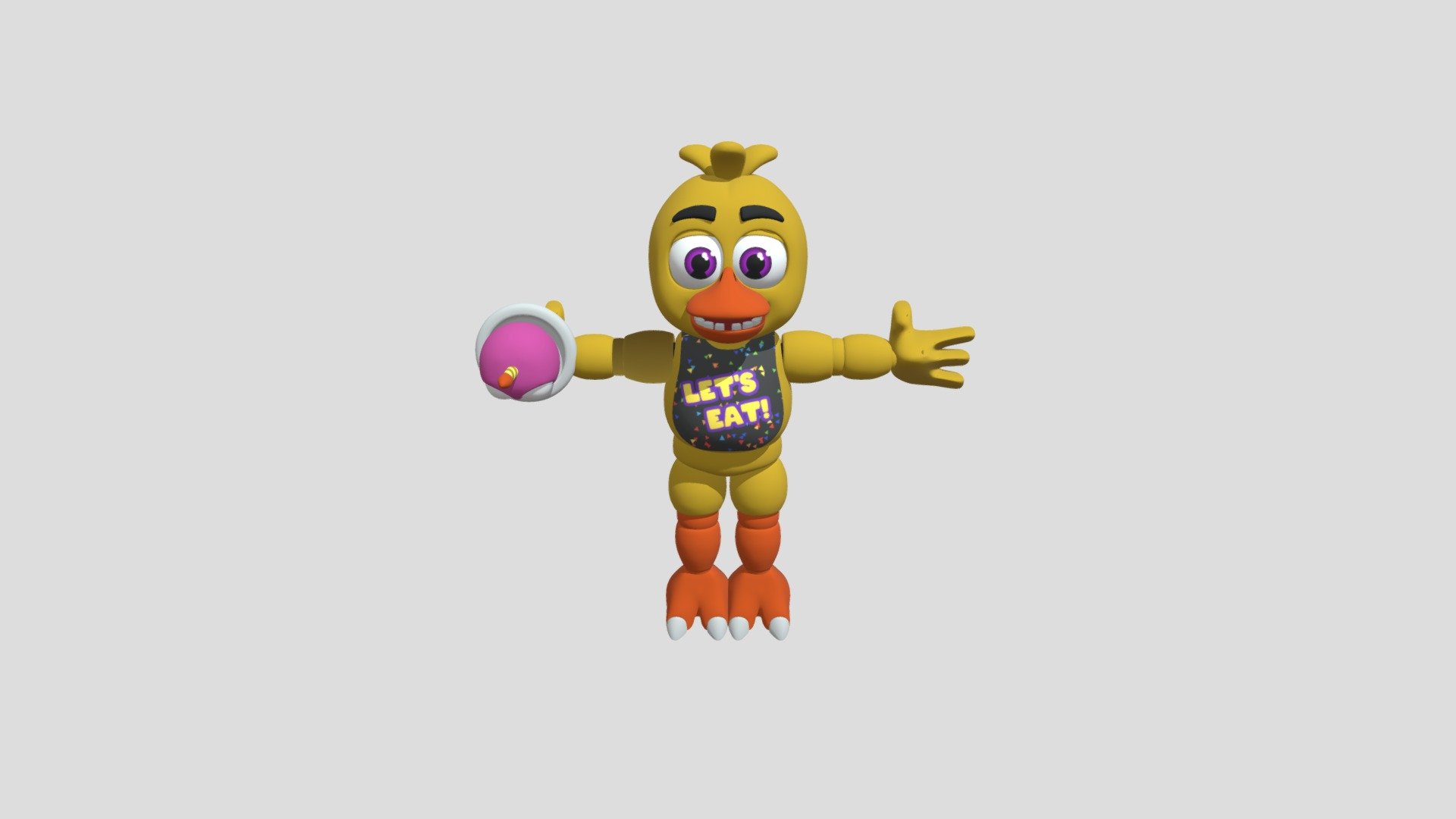 Chica - Download Free 3D model by Gh4xt3r [6c5c98c] - Sketchfab