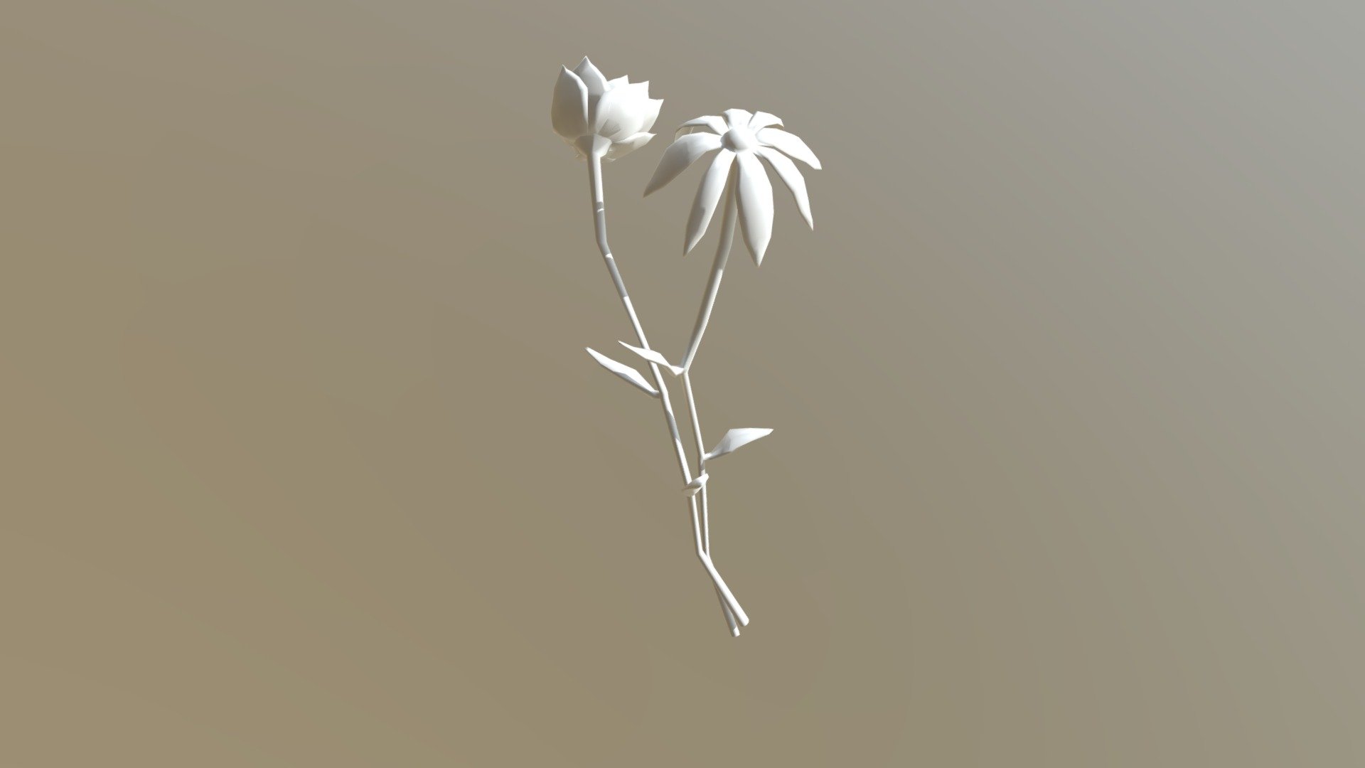 Flowers - 3D model by fp (@fluffypigeon) [6c5c9c7] - Sketchfab