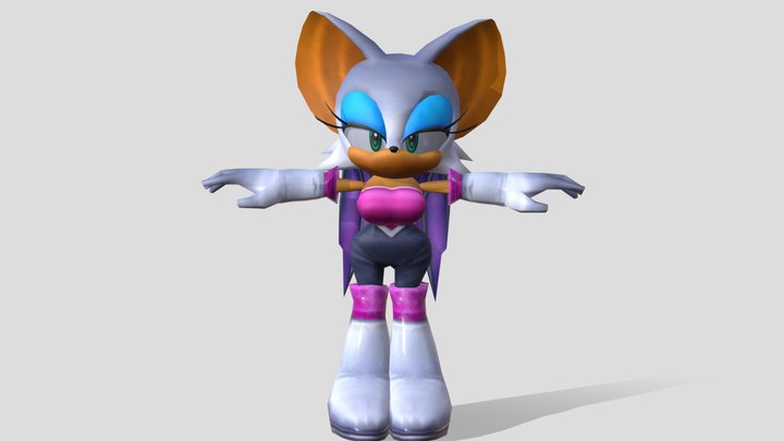 Rougethebat 3D models - Sketchfab